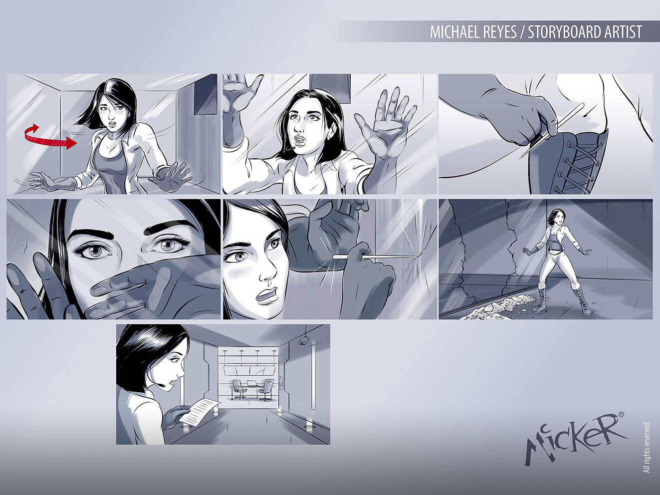 ArtStation - Storyboard Samples