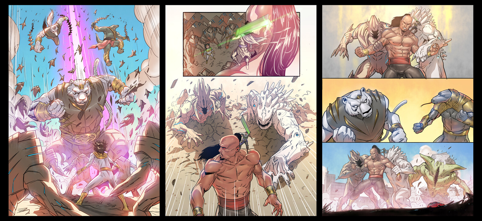 ArtStation - It's Time To Comic Show!