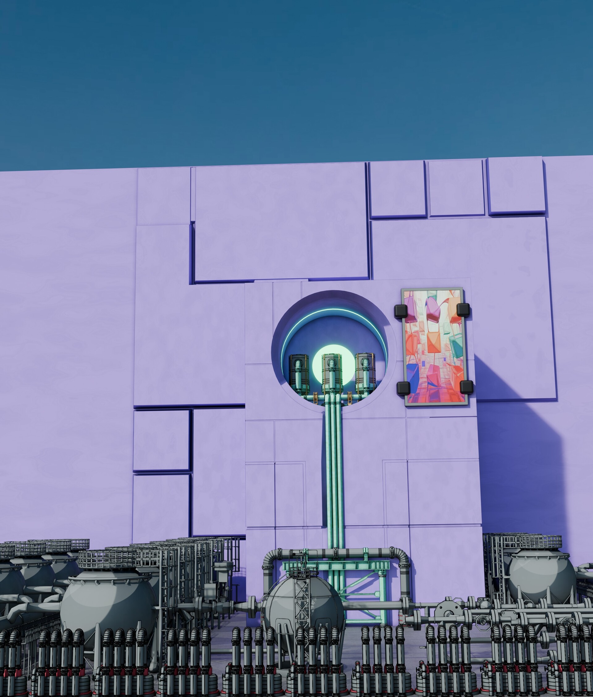 ArtStation - Space Wall