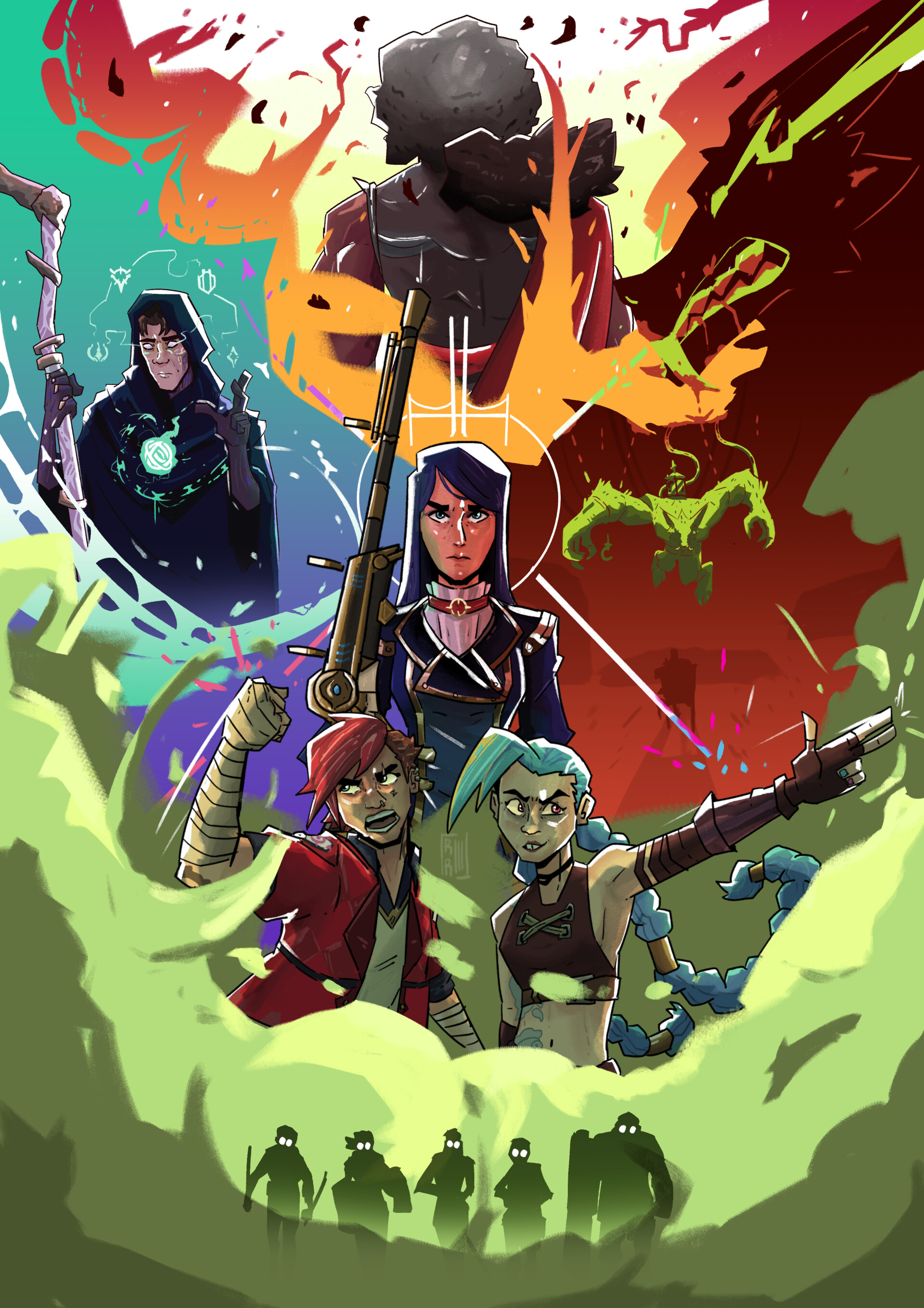 ArtStation - Arcane Season 2 Act 1