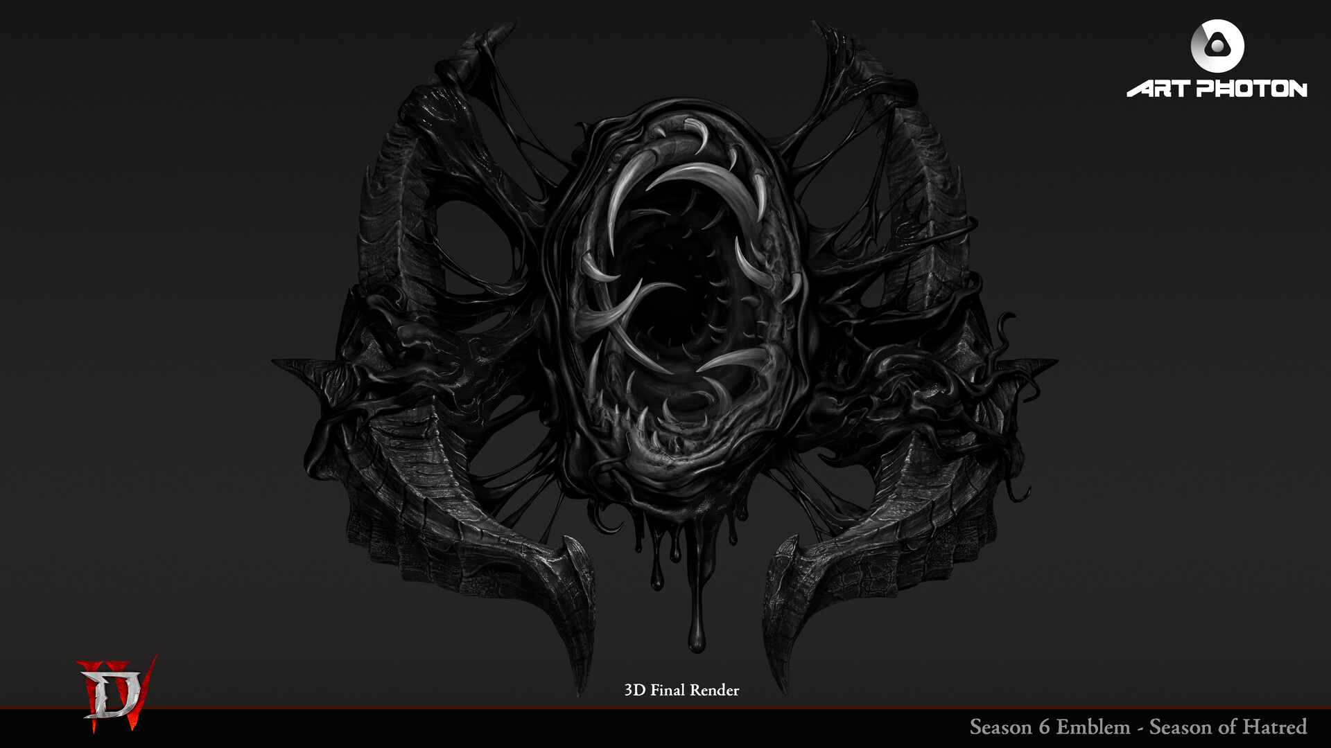 Art Photon Studio - Diablo IV: Season 6 Emblem - Season of Hatred Rising