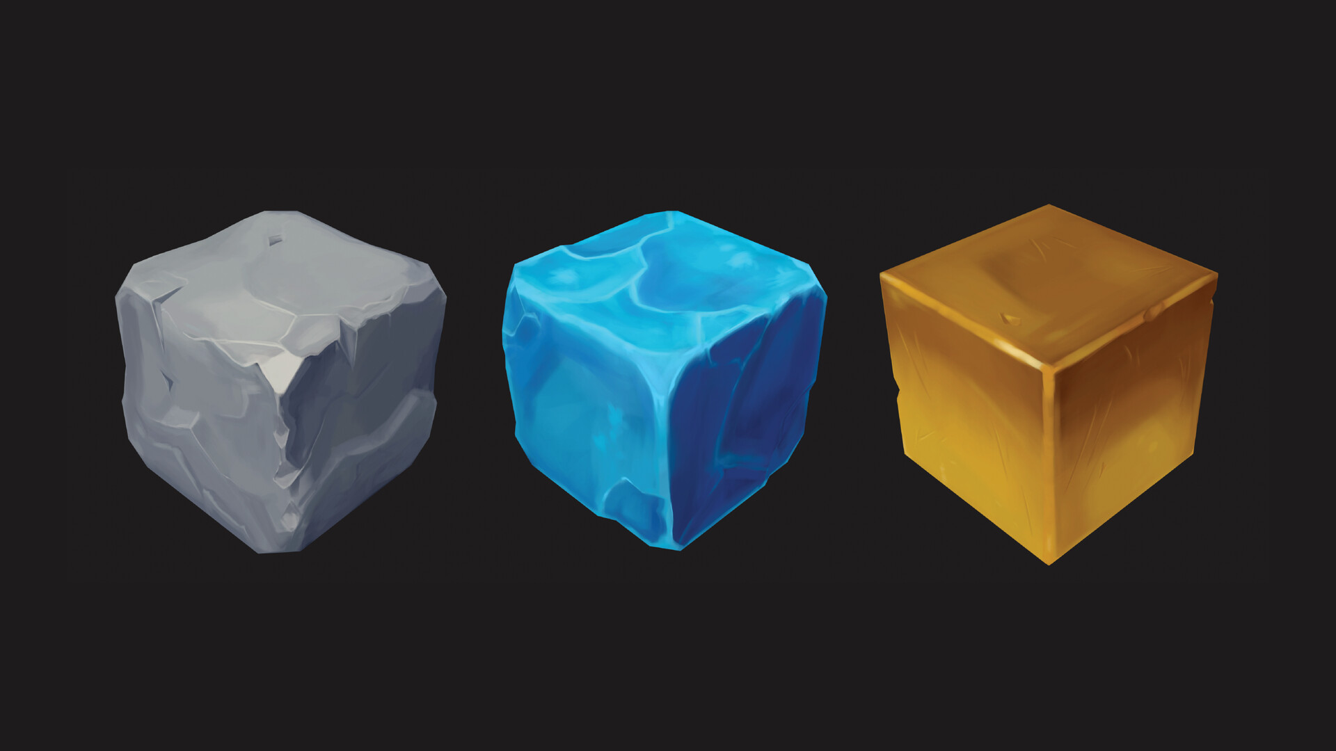 Tanner Corder - Material Cubes