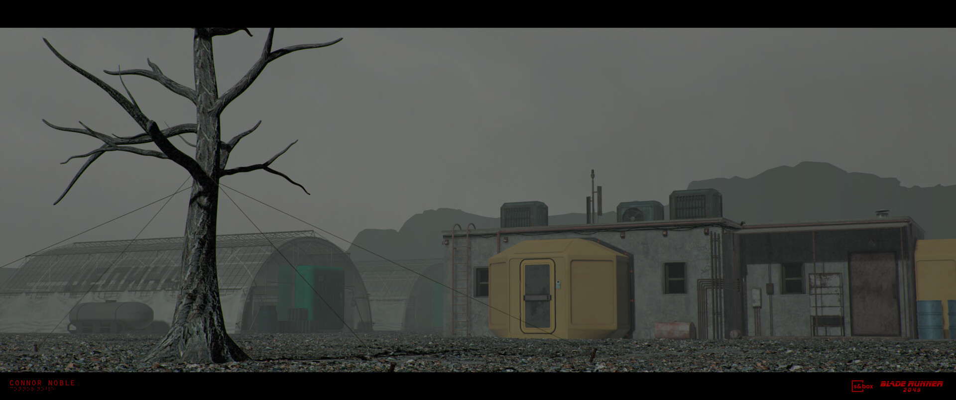 ArtStation - Sapper's Farm - Bladerunner 2049 Fan Art