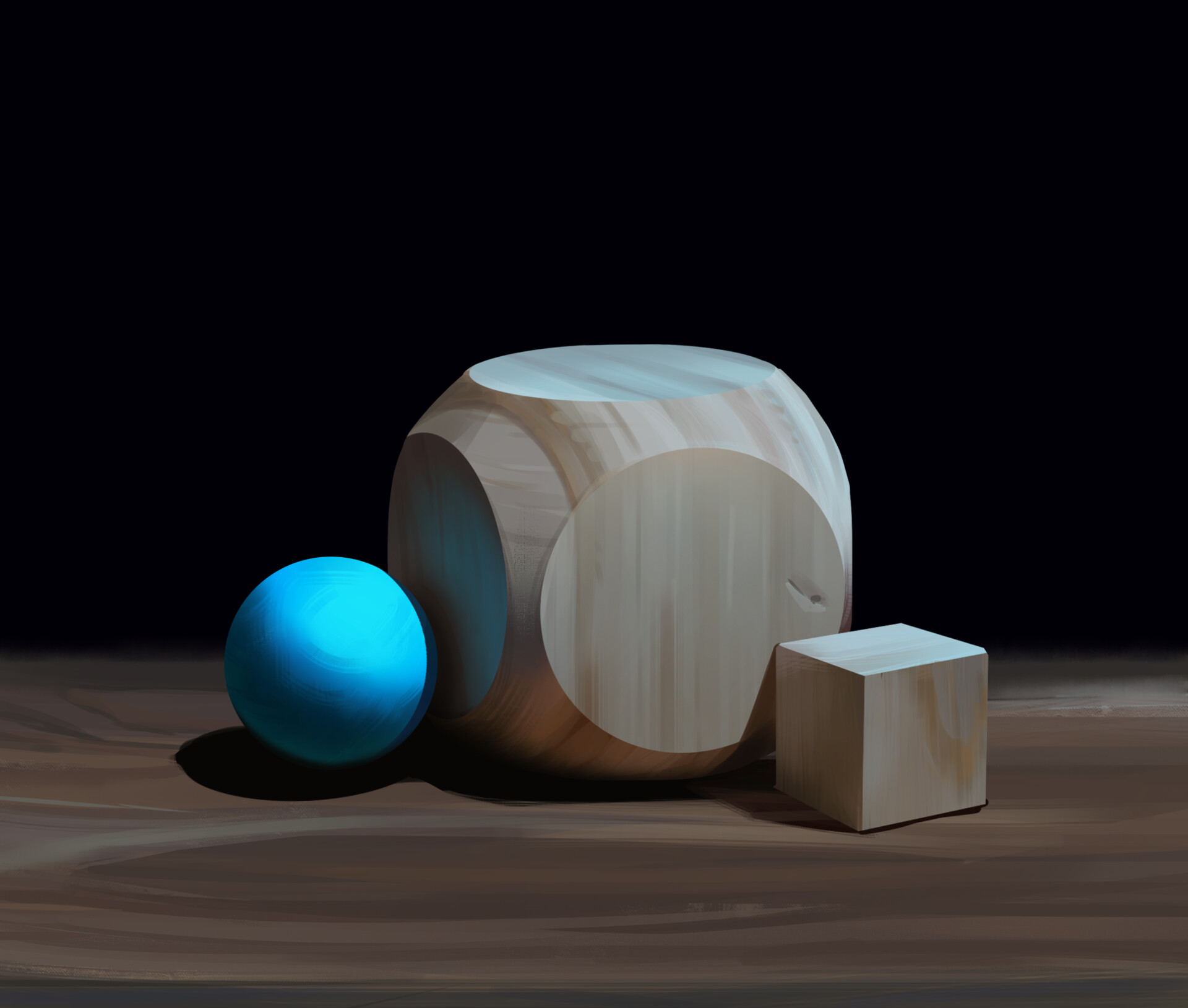 ArtStation - Studies/ color and light