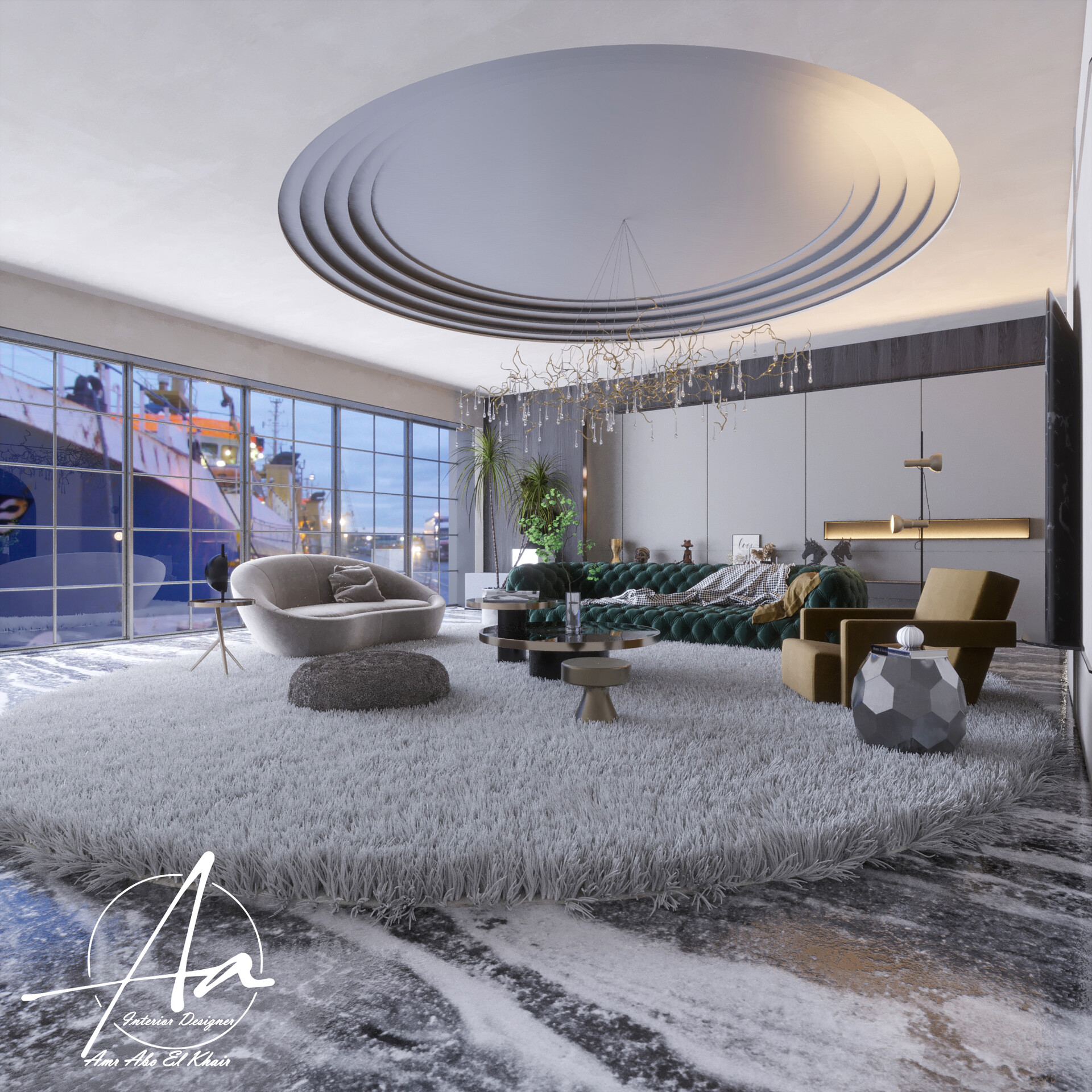 Amr Abo El khair - Reception Villa 2022