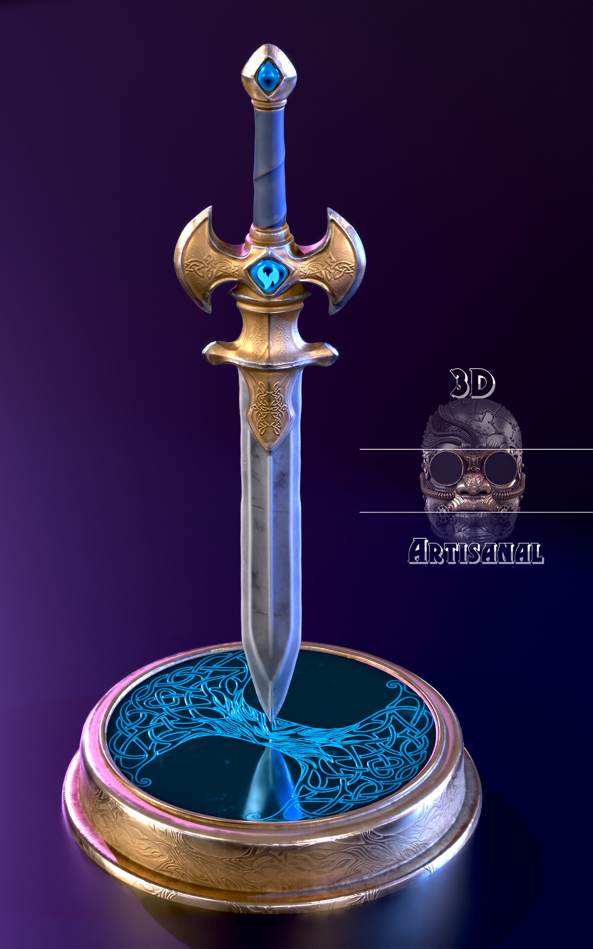 ArtStation - 3D Sword Design
