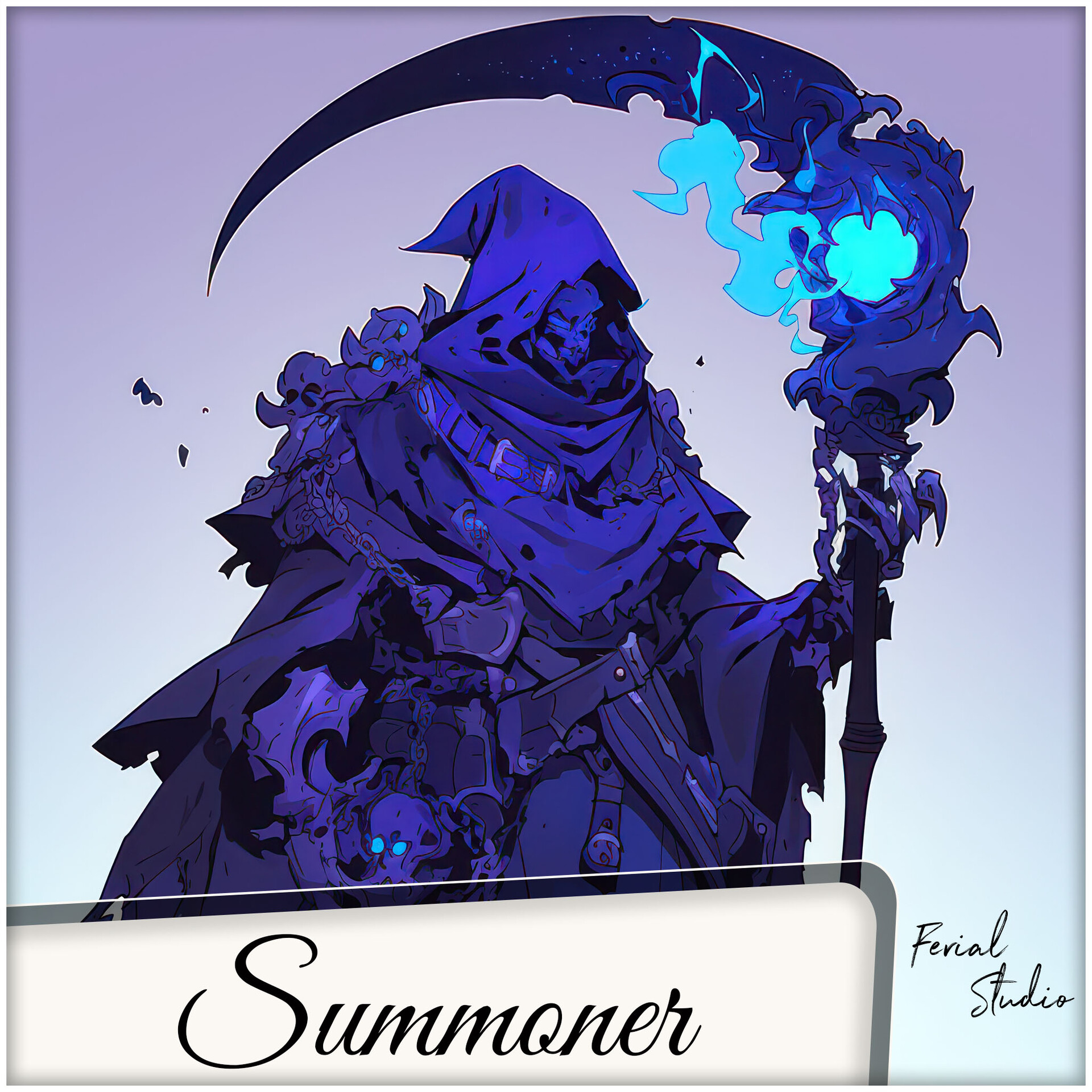 Ferial Studio - 🔹230 Summoner - Cartoon Character Reference Image Pack ...