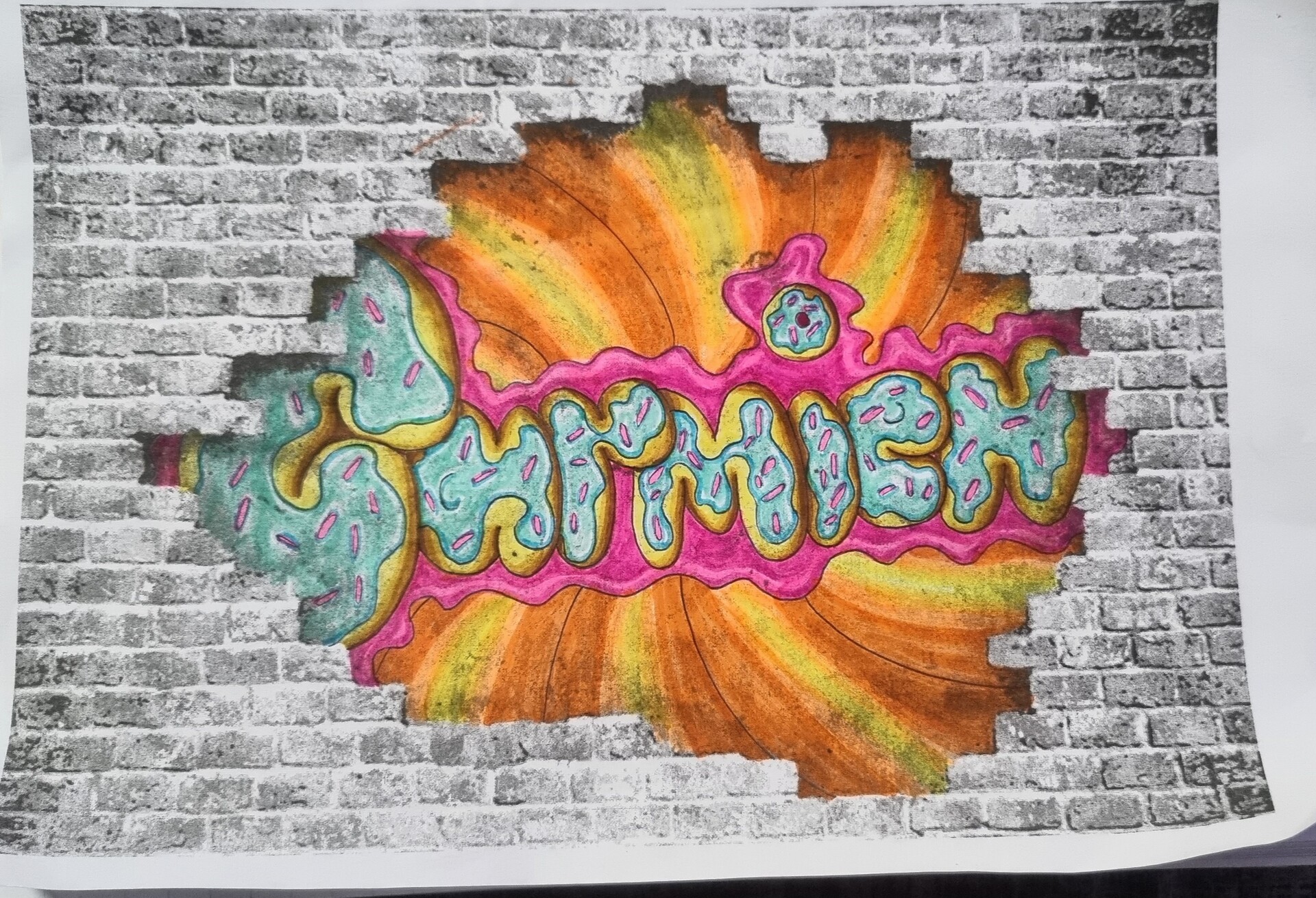 ArtStation - Classroom activity examples - Graffiti