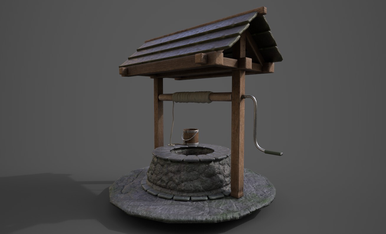 ArtStation - Water Well