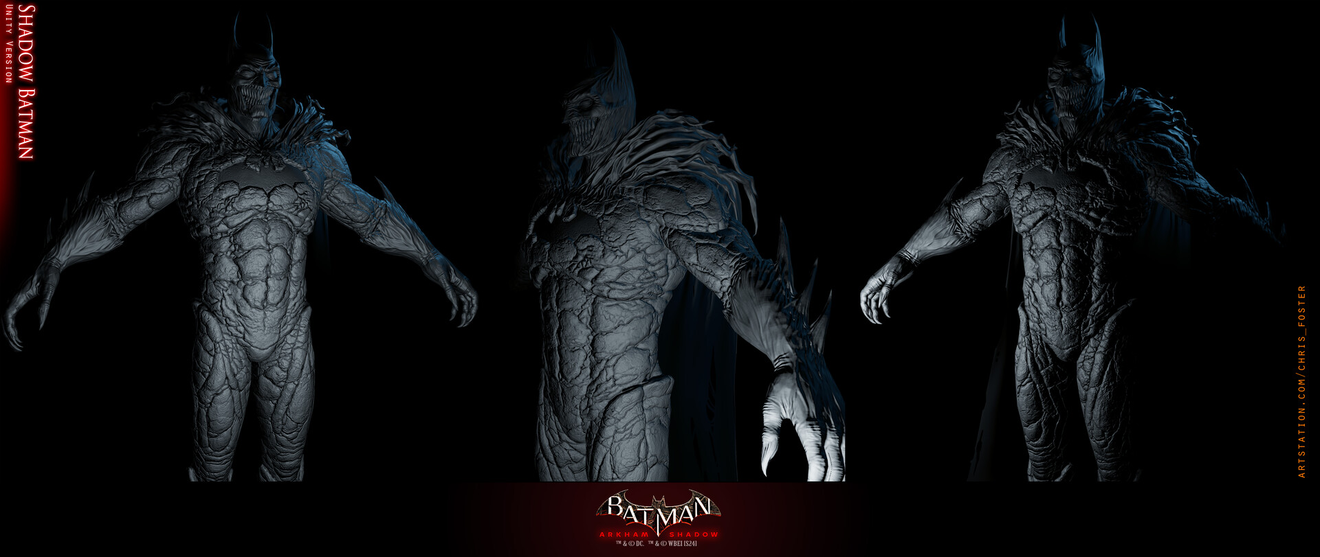 Chris Foster - Arkham Shadow - Shadow Batman