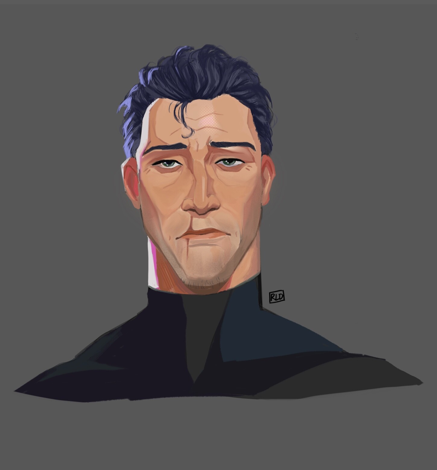 ArtStation - Jake Panian Portrait Study