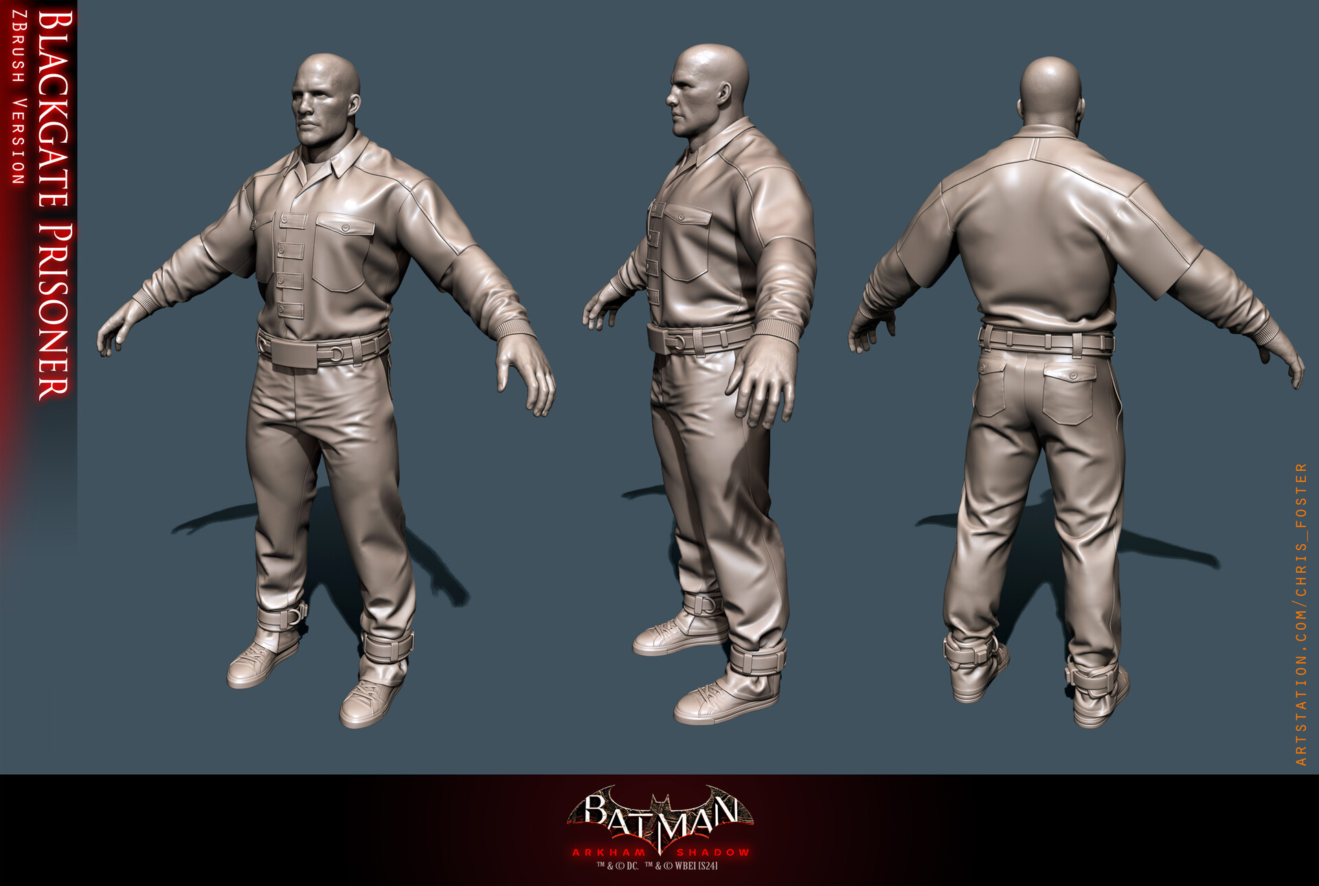 Chris Foster - Arkham Shadow - Blackgate Prisoners