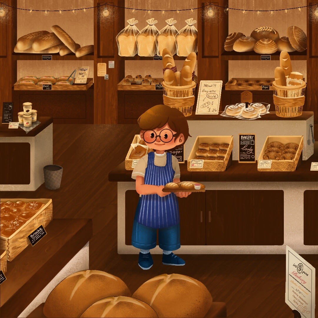 ArtStation - Warm Bakery