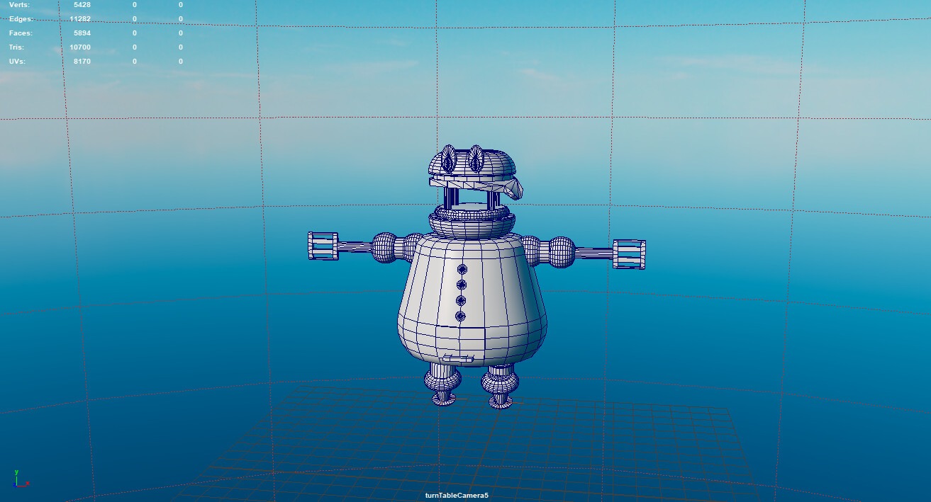 ArtStation - Burger Robot