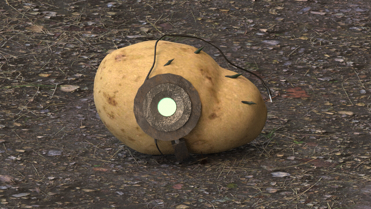 ArtStation - Potato GlaDOS