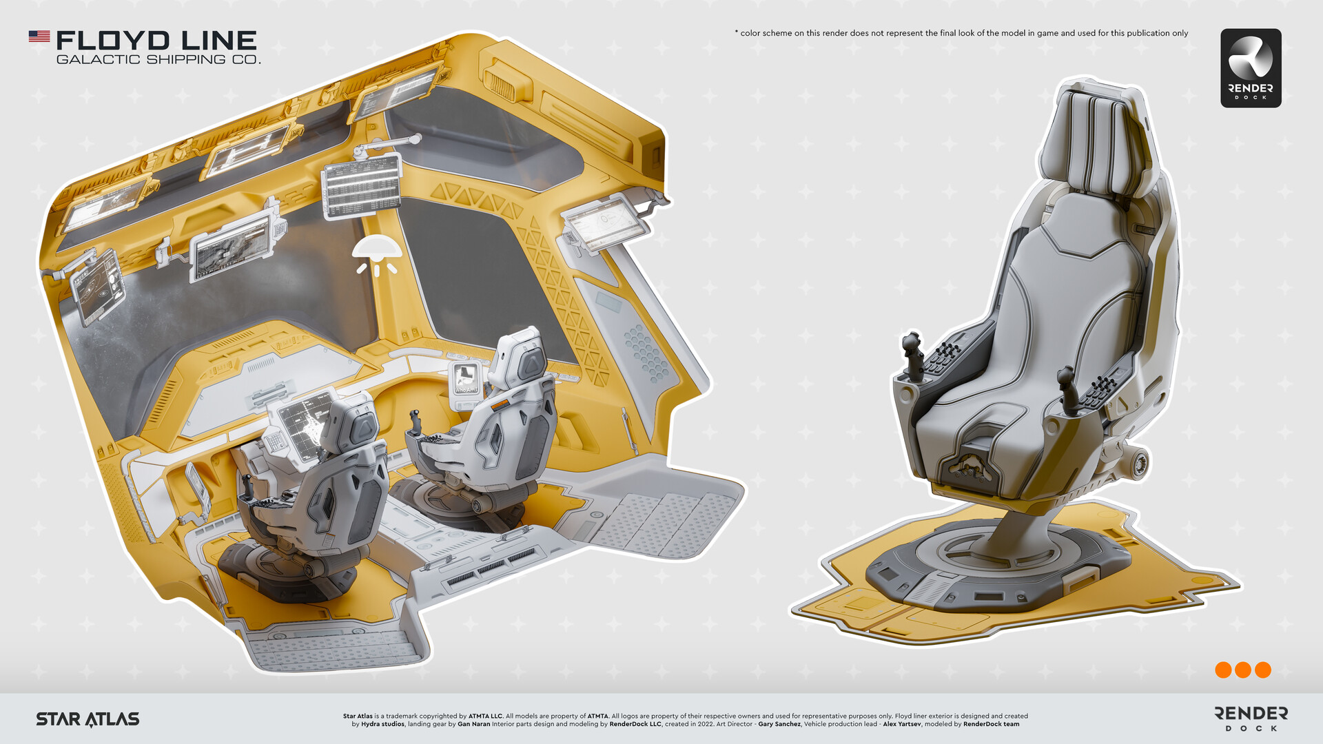 RenderDock - Floyd Liner Interior (Concept)
