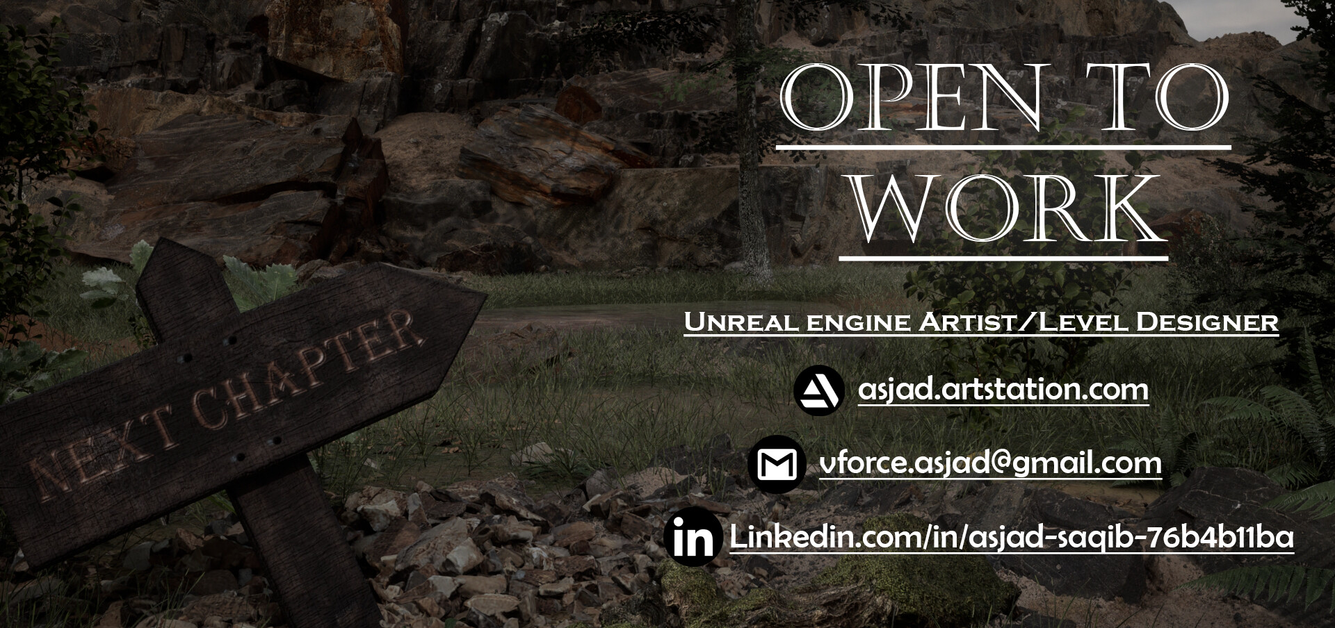 ArtStation - [Open to Work] Unreal Engine Artist.