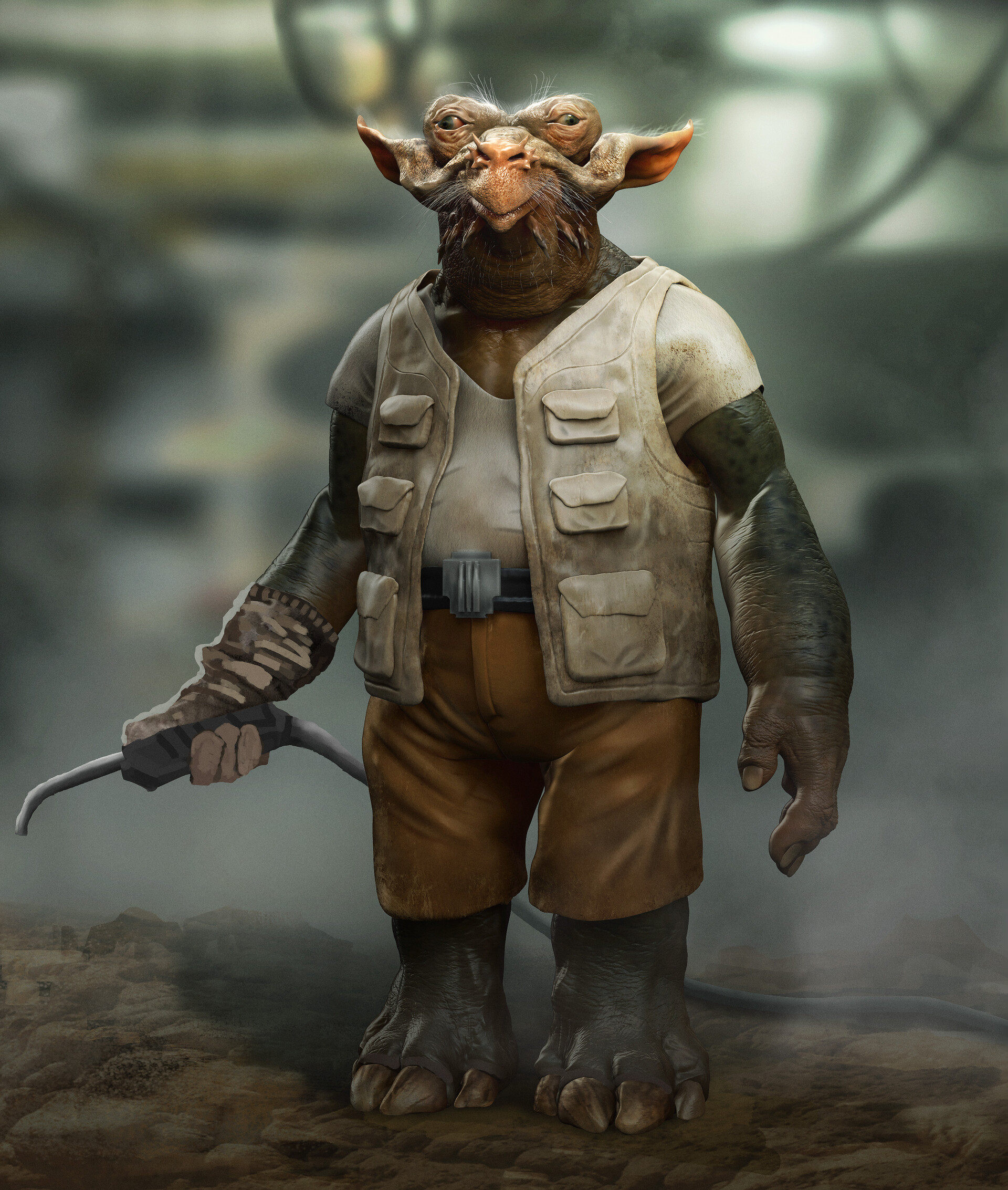 ArtStation - Mechanic Alien