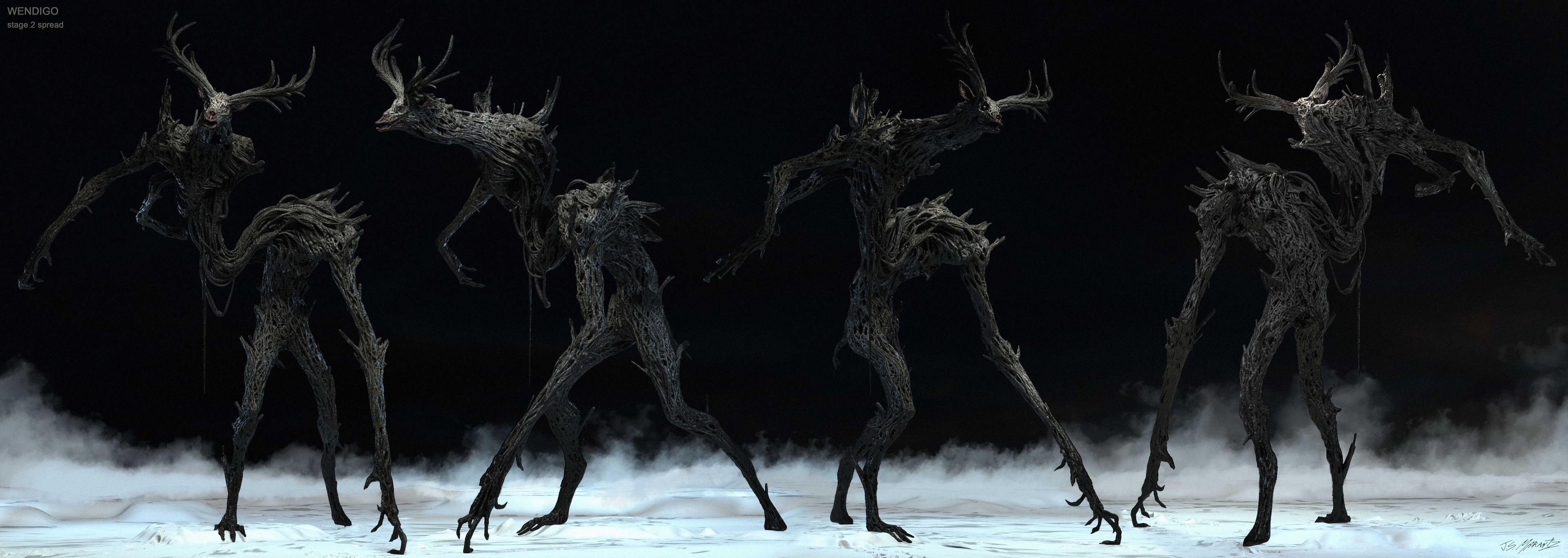 Jerad S. Marantz - Wendigo Creature