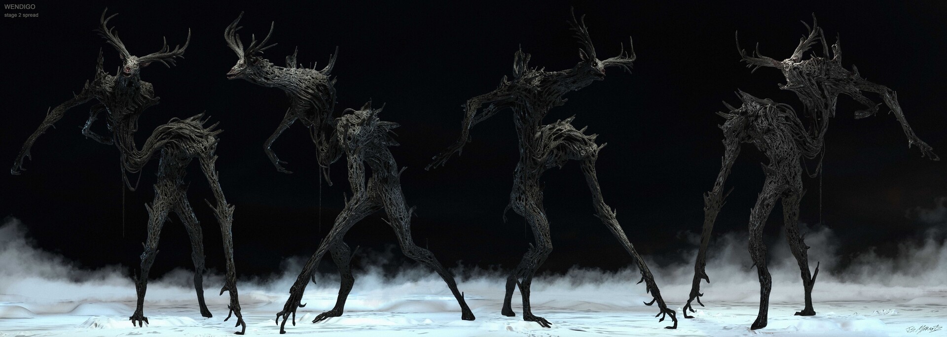 Jerad S. Marantz - Wendigo Creature