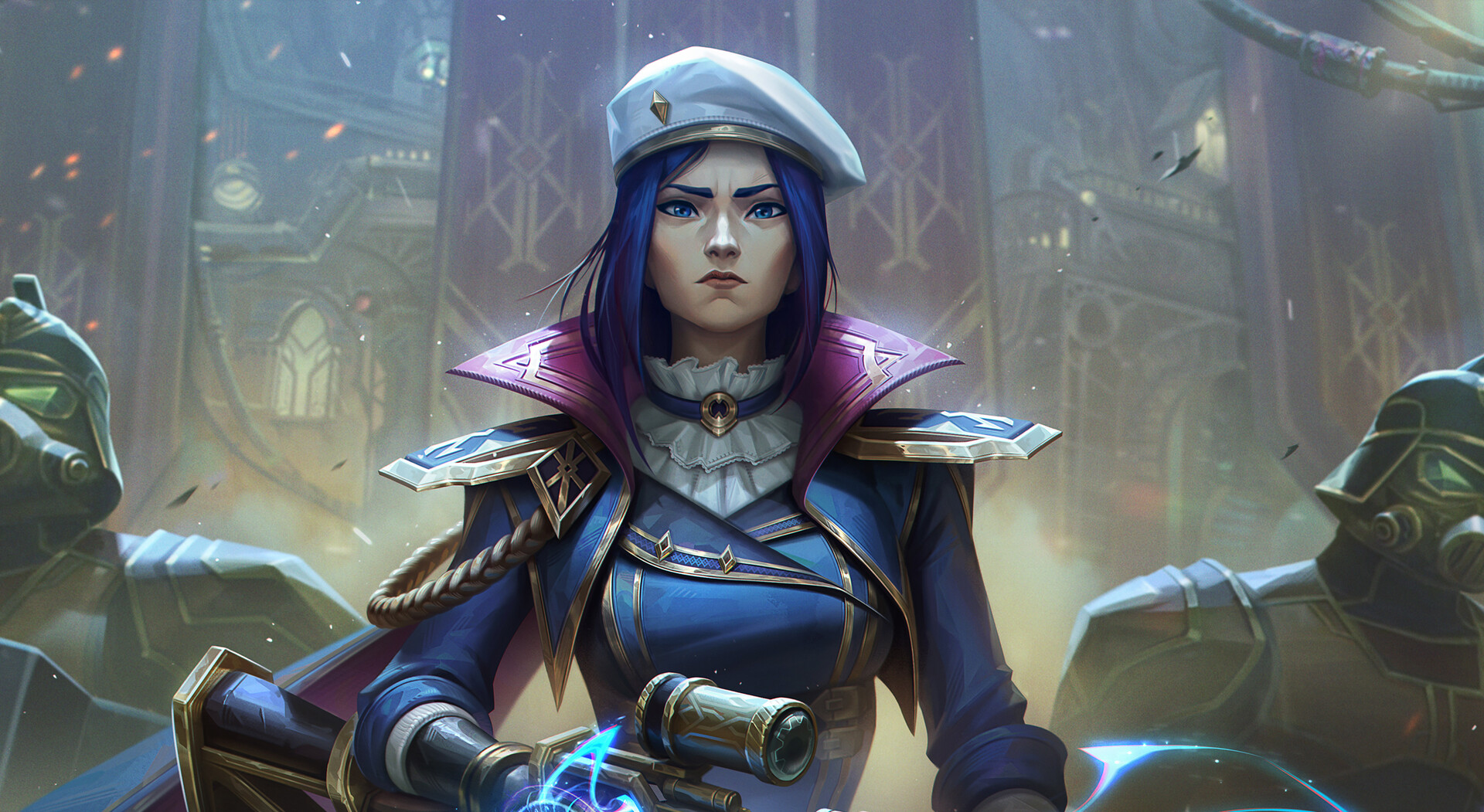 Pandart Studio - Arcane Commander Caitlyn