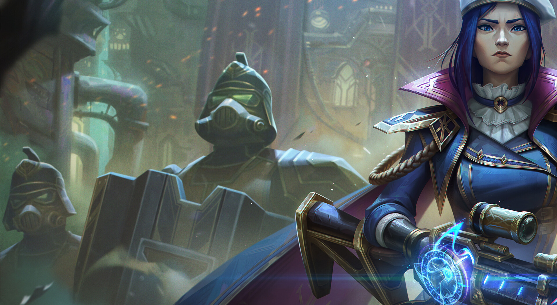 Pandart Studio - Arcane Commander Caitlyn