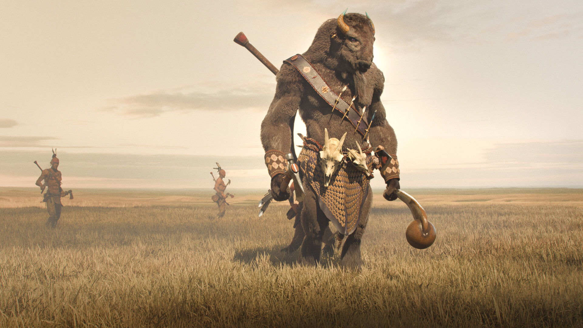 Ivan Martinez Concept Artist / Illustrator - Bison Warrior