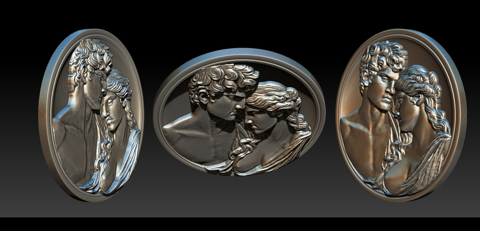 Dang briarena - 2.5D Relief Model for CNC Router and Laser Fiber ...