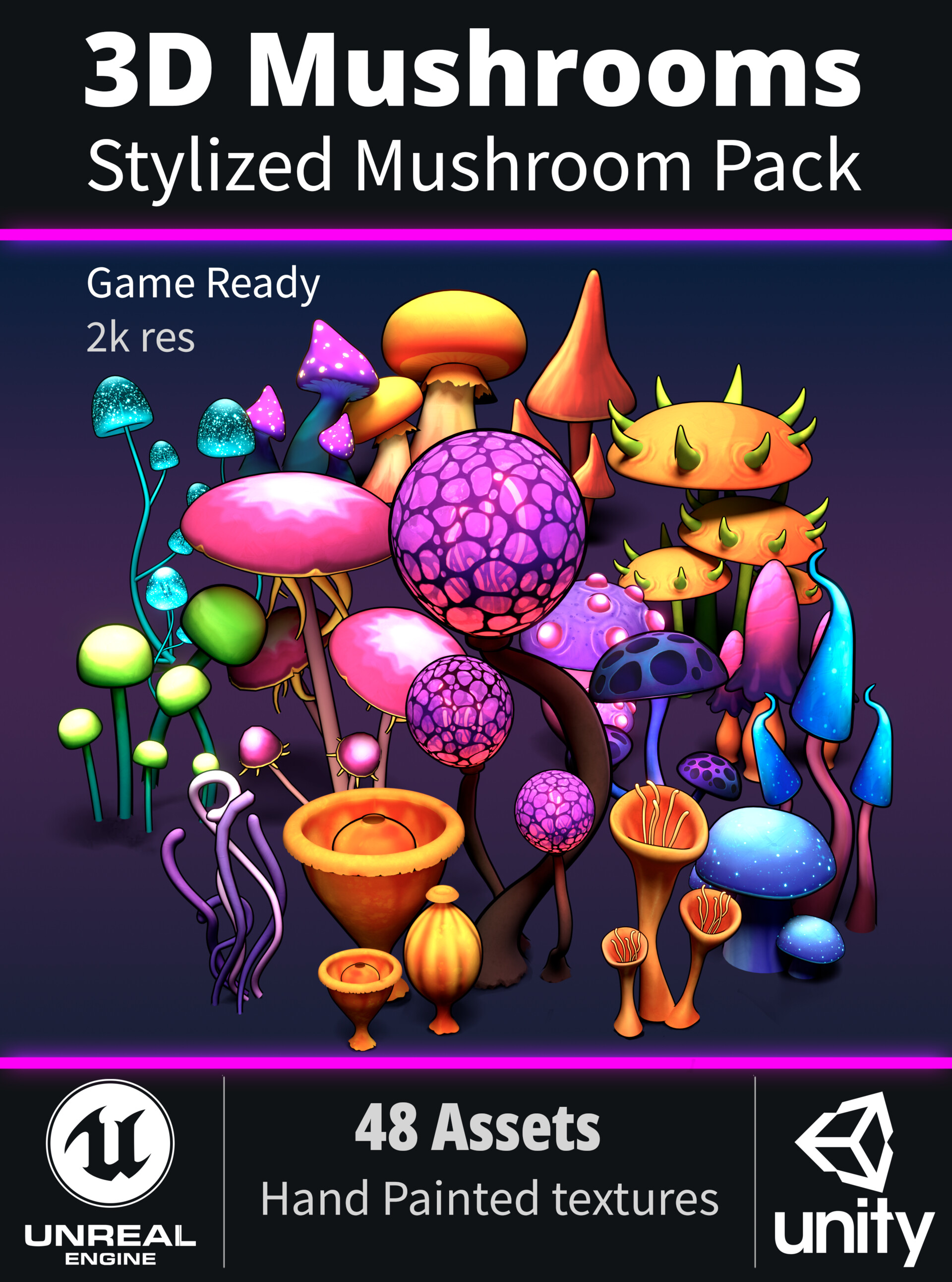 ArtStation - Mushroom Pack