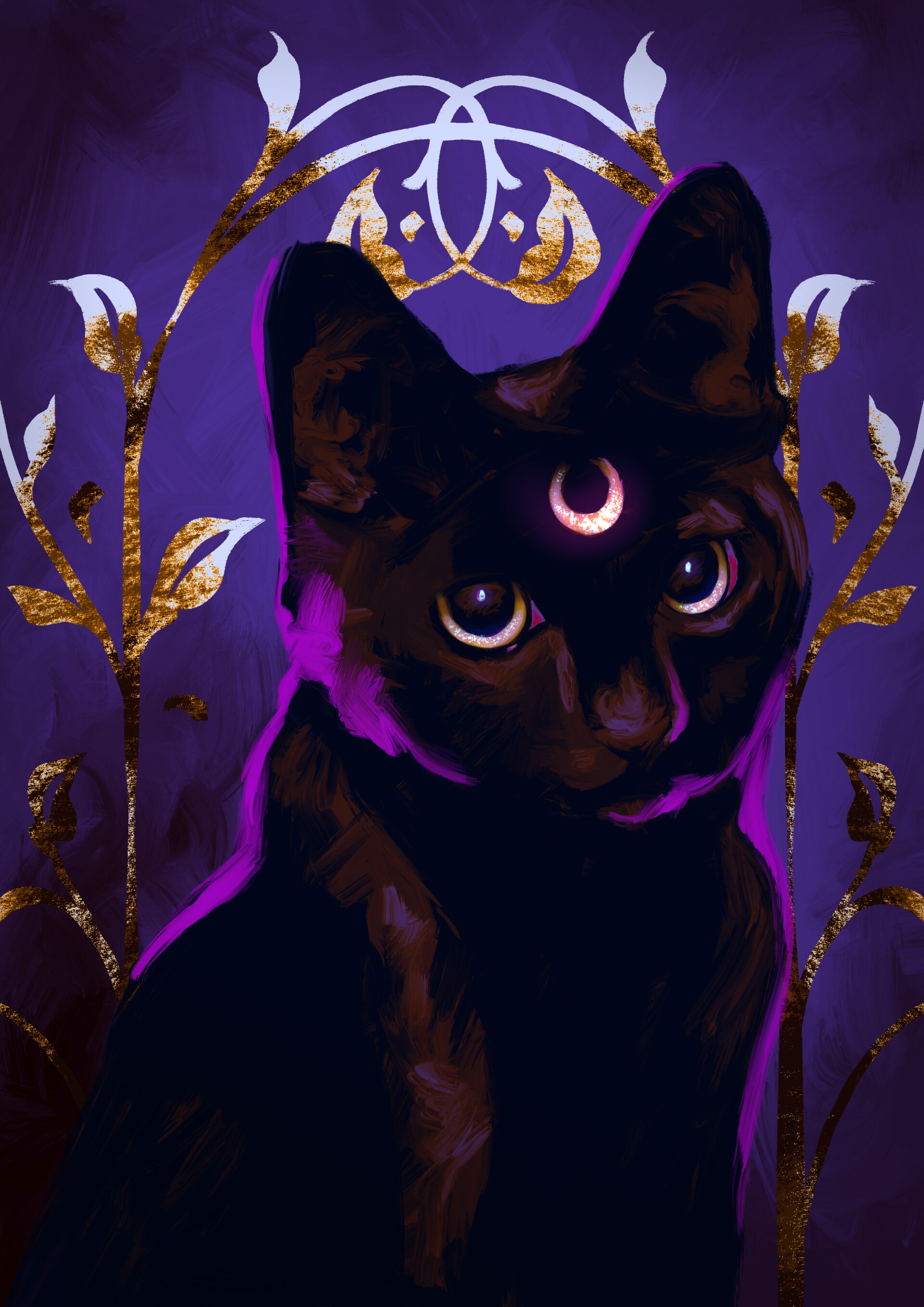 ArtStation - Doom cat