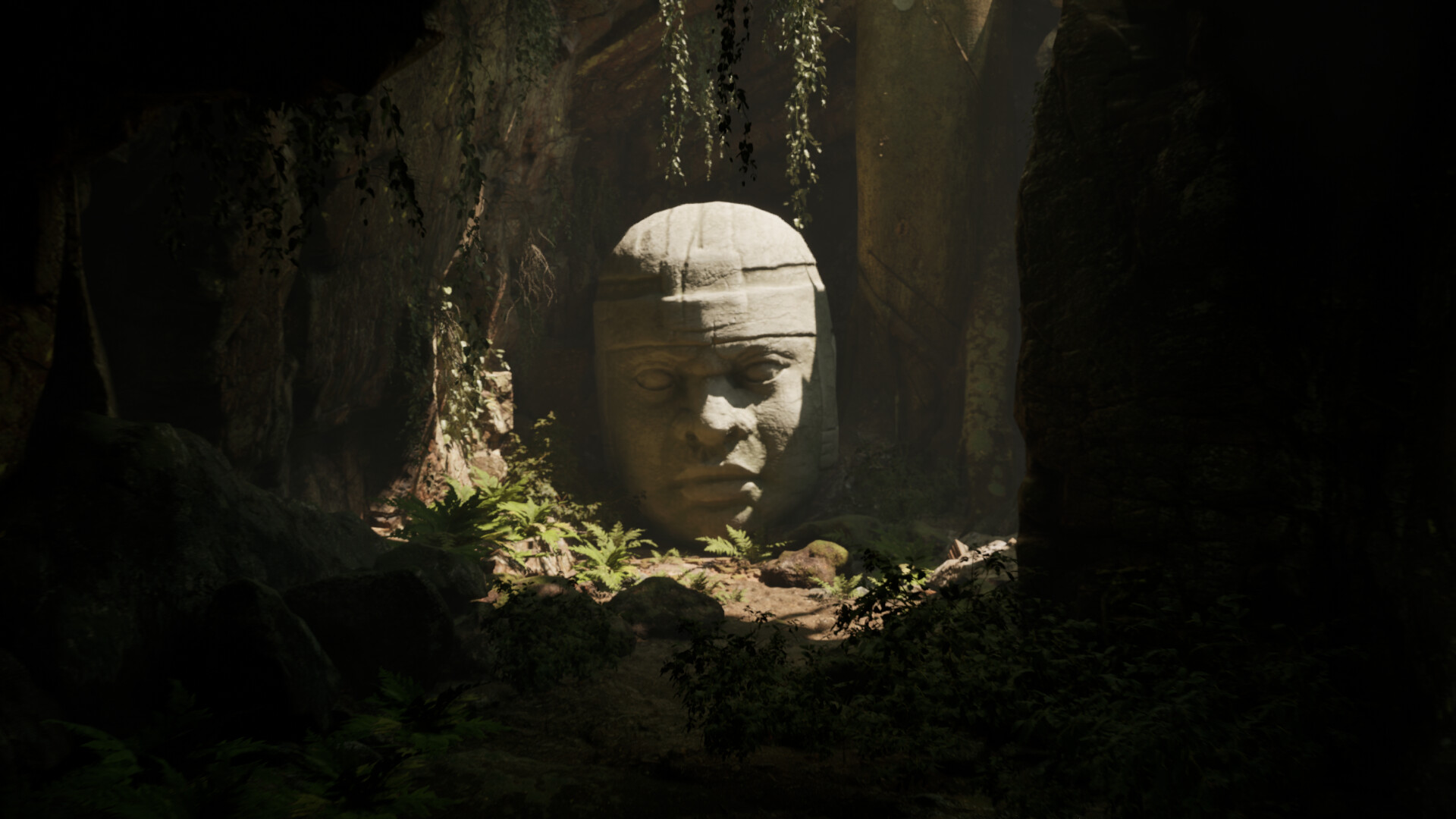 ArtStation - Colossal Olmec Head