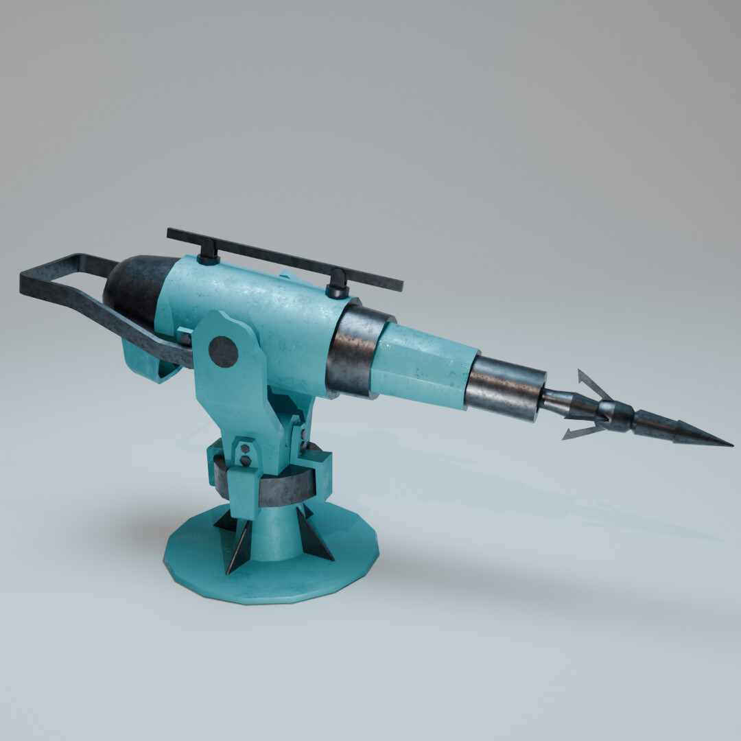 ArtStation - Ship Harpoon