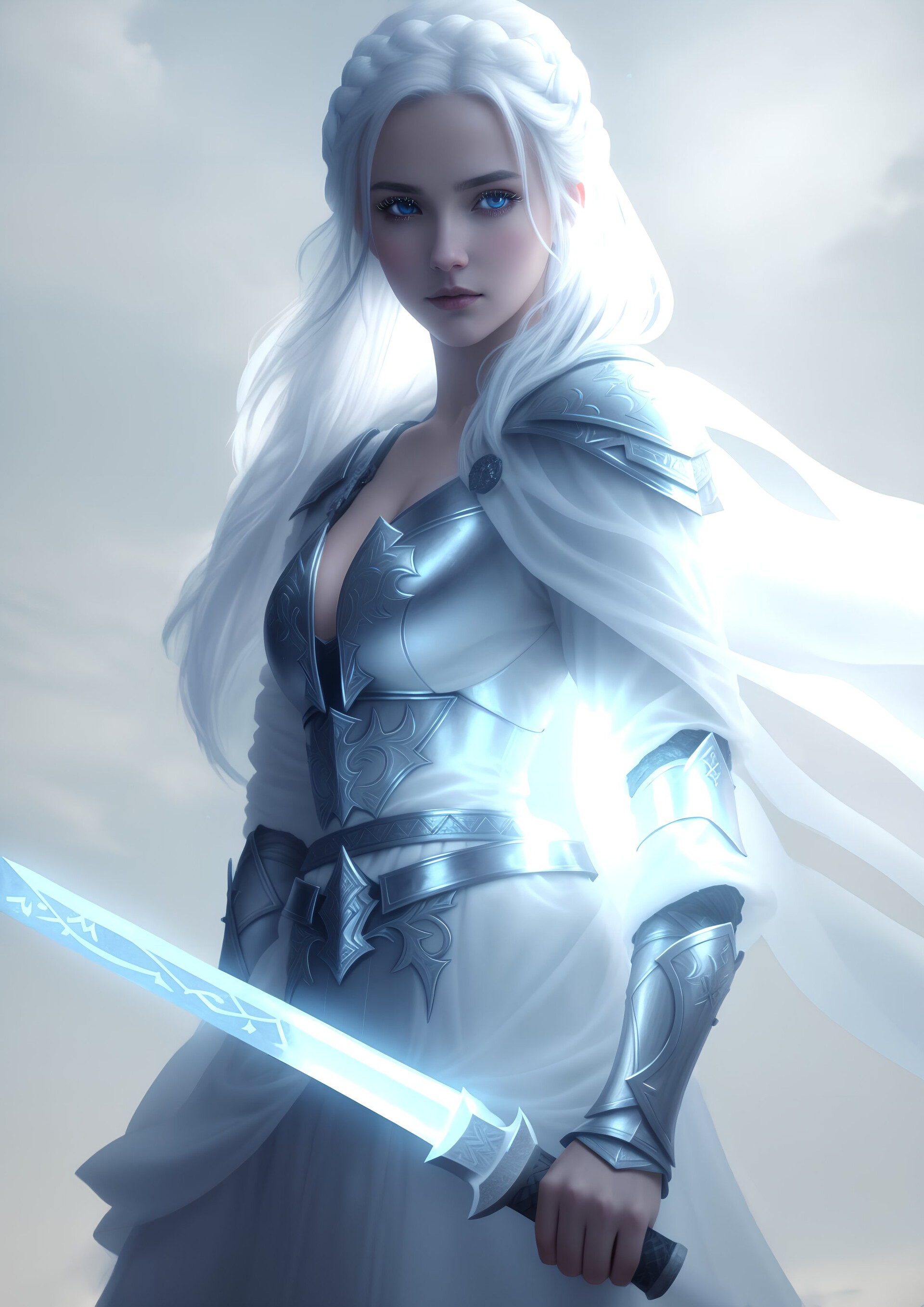 ArtStation - Knights of Ice and Flame.