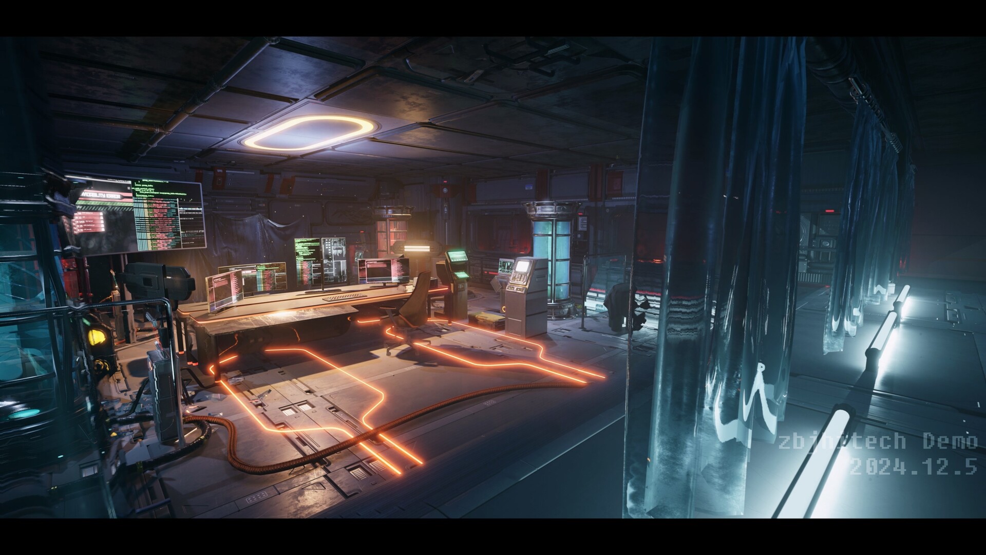 ArtStation - Cyberpunk Room