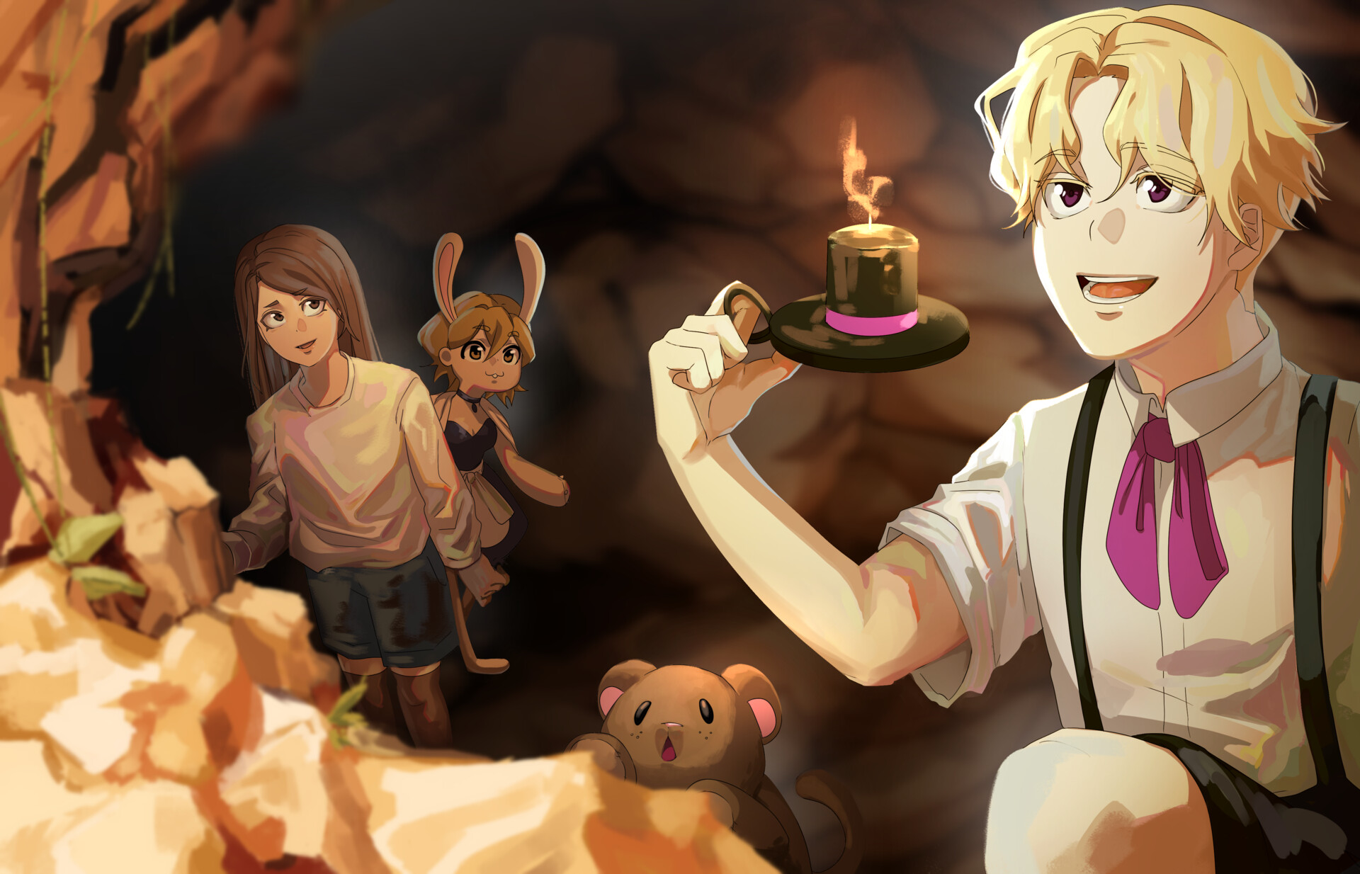 ArtStation - Caves - Guiding Candles page 8.