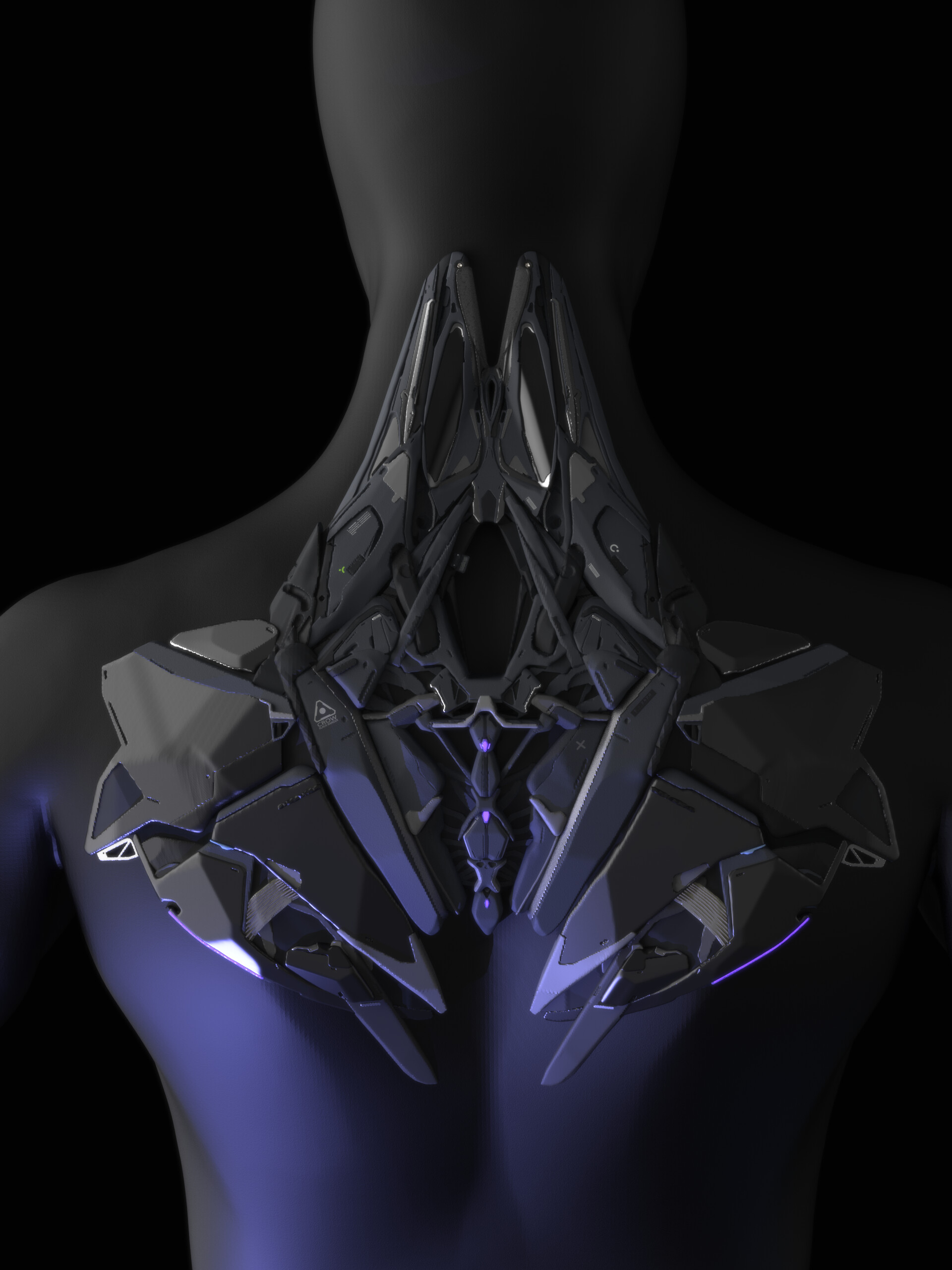 ArtStation - Back mech design