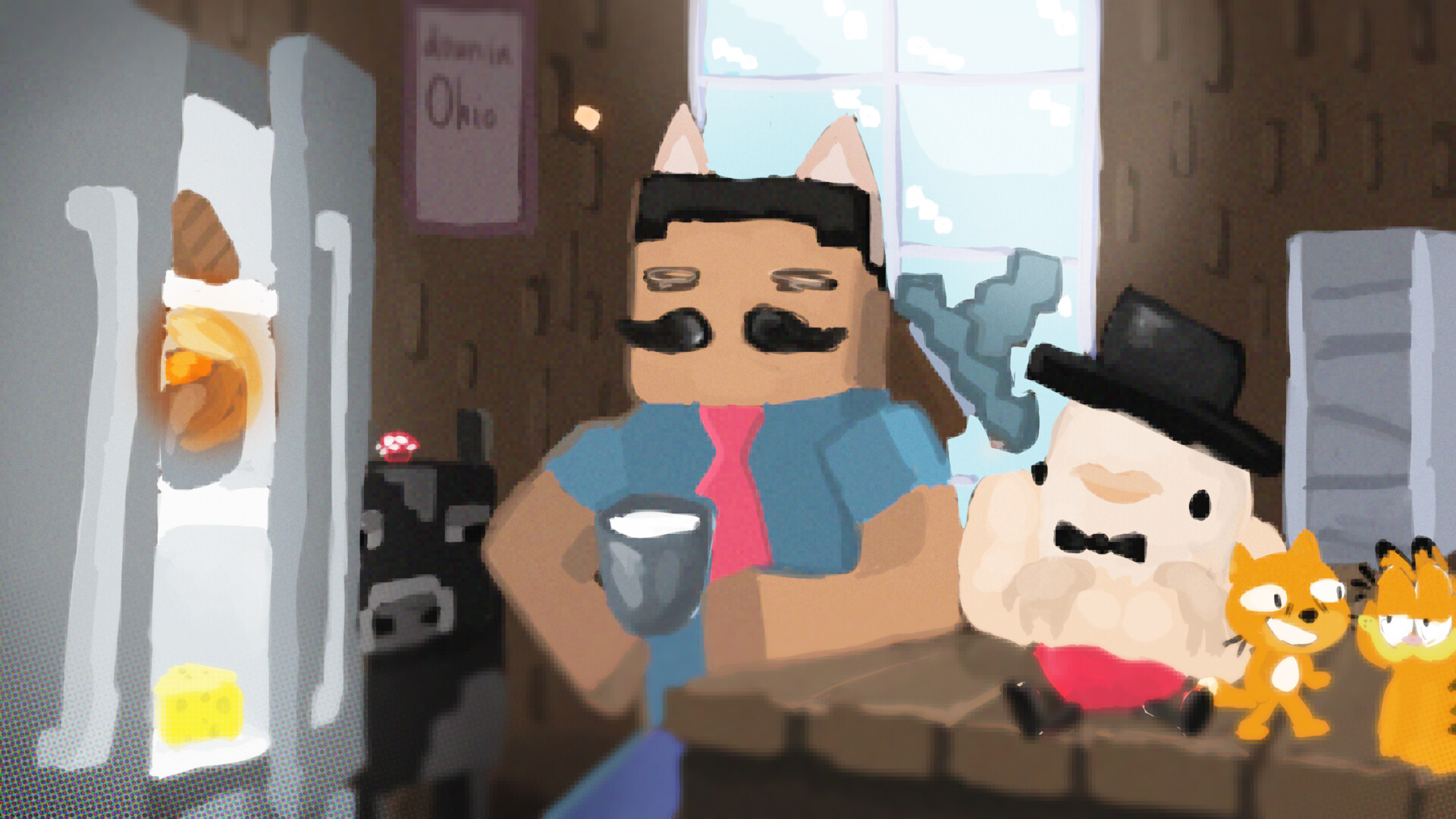 ArtStation - Minecraft Style