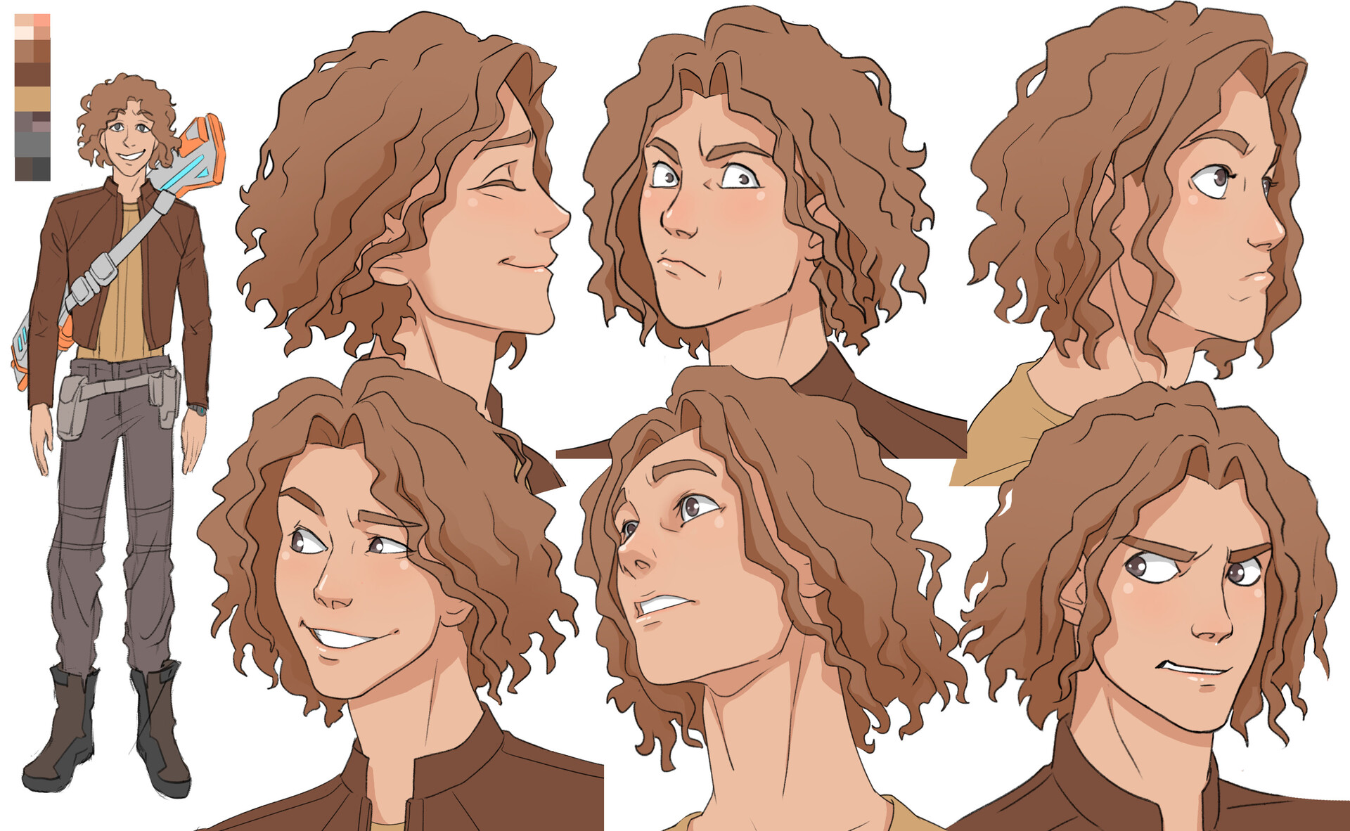 ArtStation - Sage Character sheet