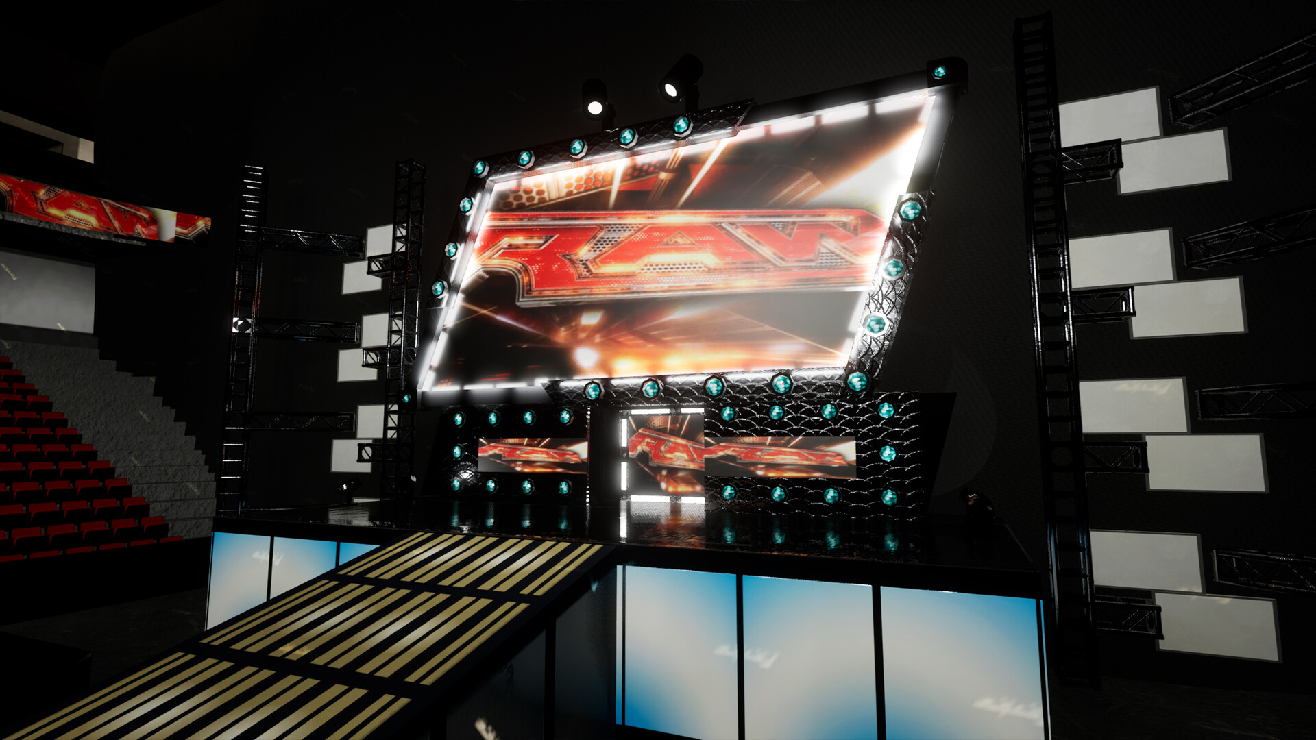 Cole - WWE Raw Arena 2007