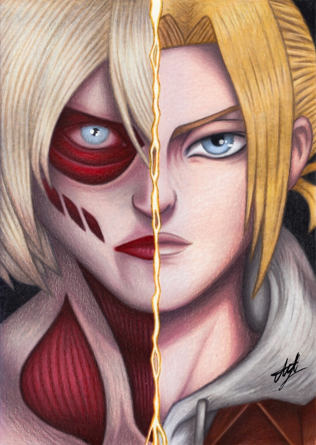 ArtStation - Annie Leonhart ~ Female Titan | Attack on Titan - Part 2