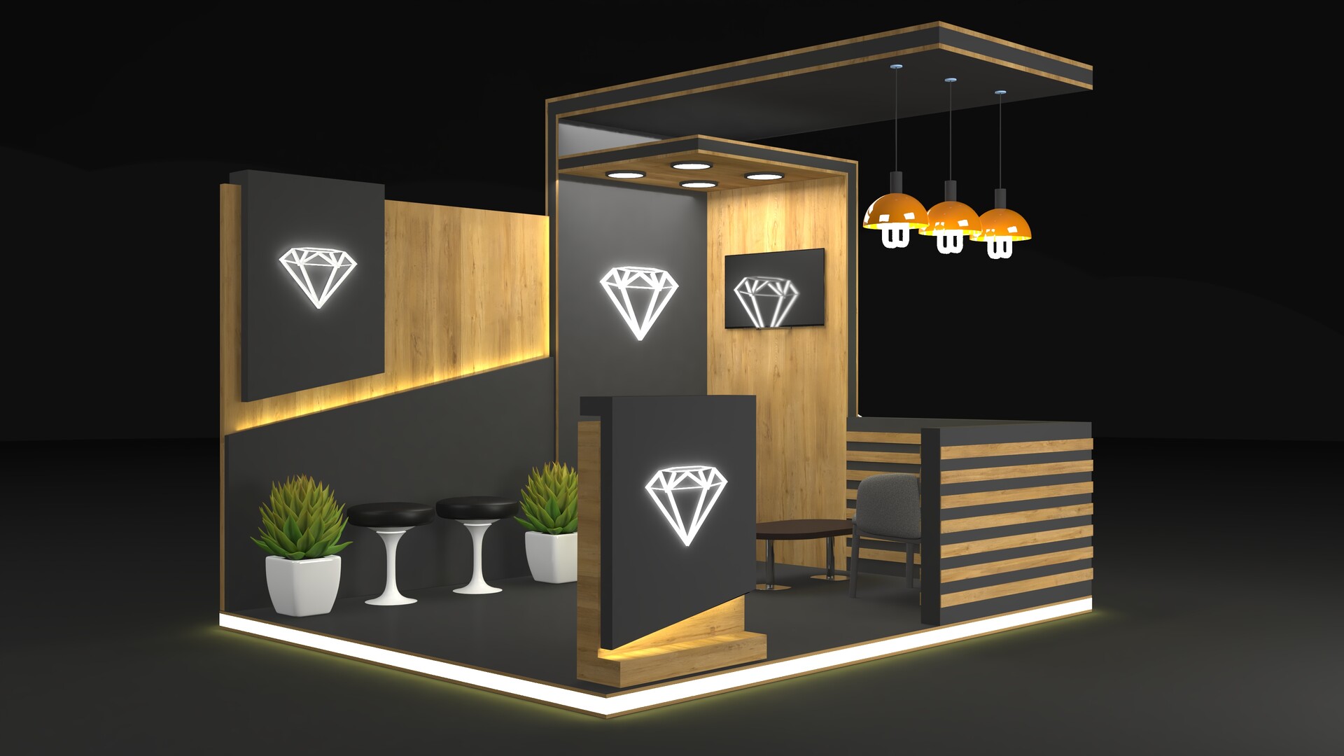 ArtStation - Diamond Stall