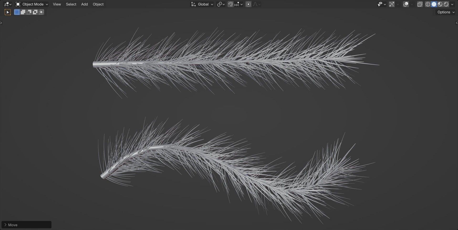 Ryan King - Pine Tree Branch - Geometry Nodes (Blender Tutorial)