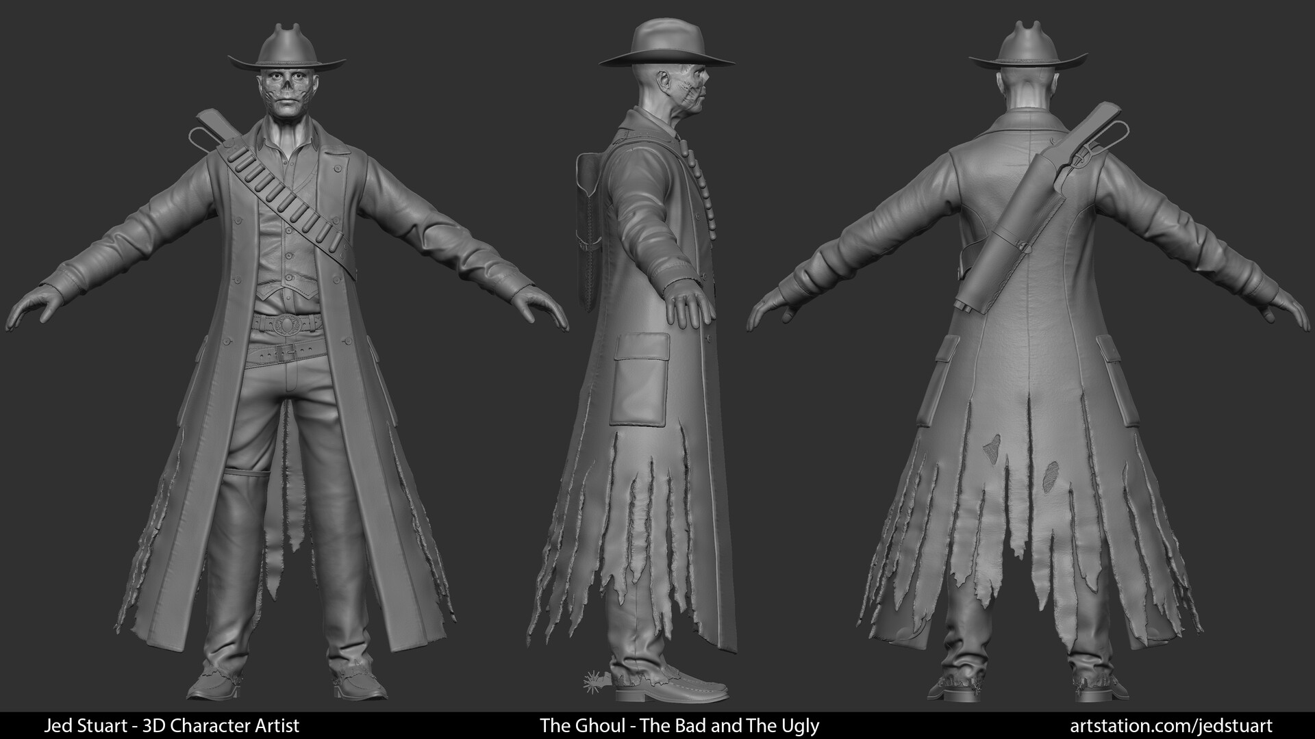 Jed Stuart - The Ghoul: The Bad and The Ugly (Fallout TV Fanart)