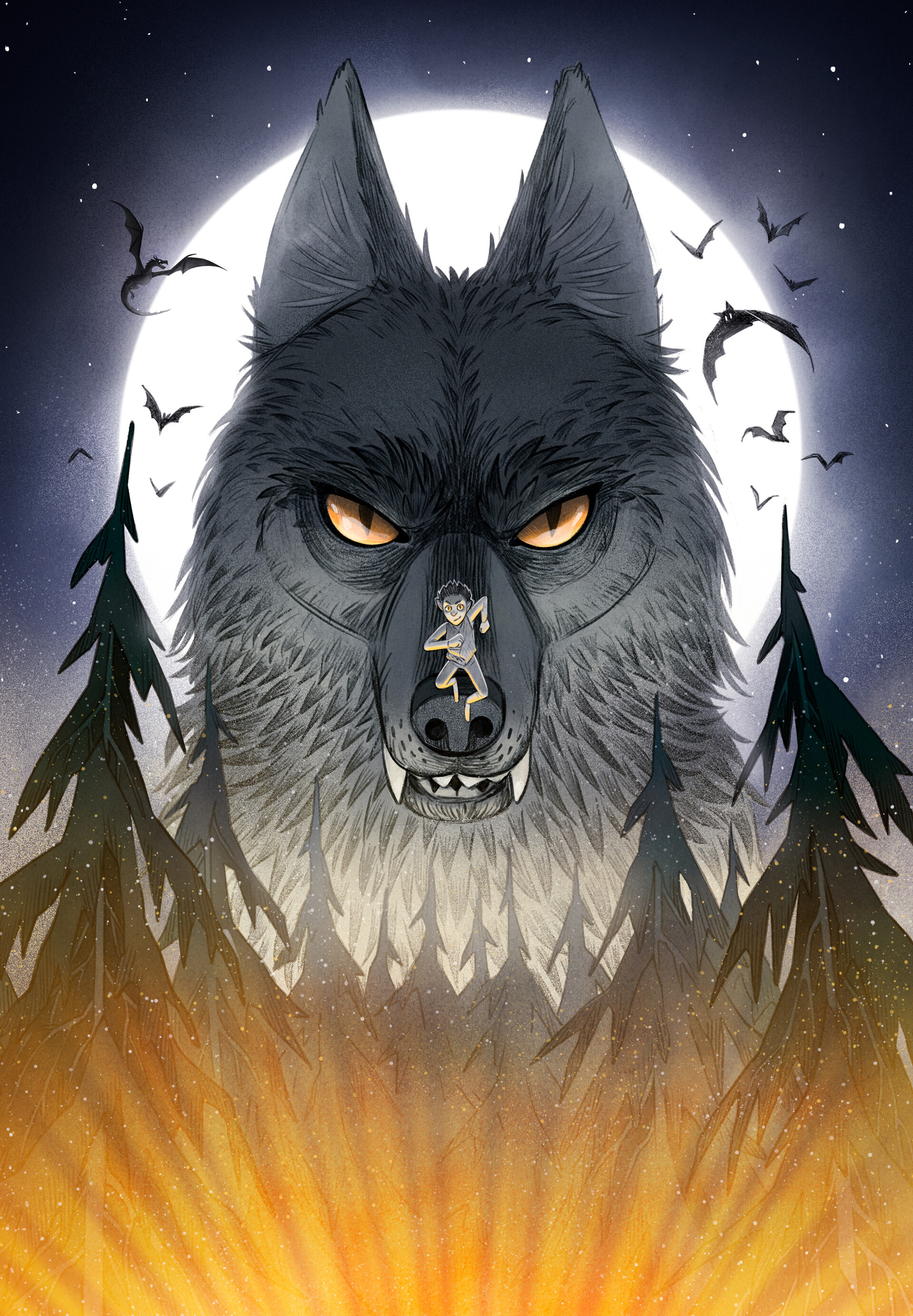 ArtStation - Cover art "Midnight Treasure"