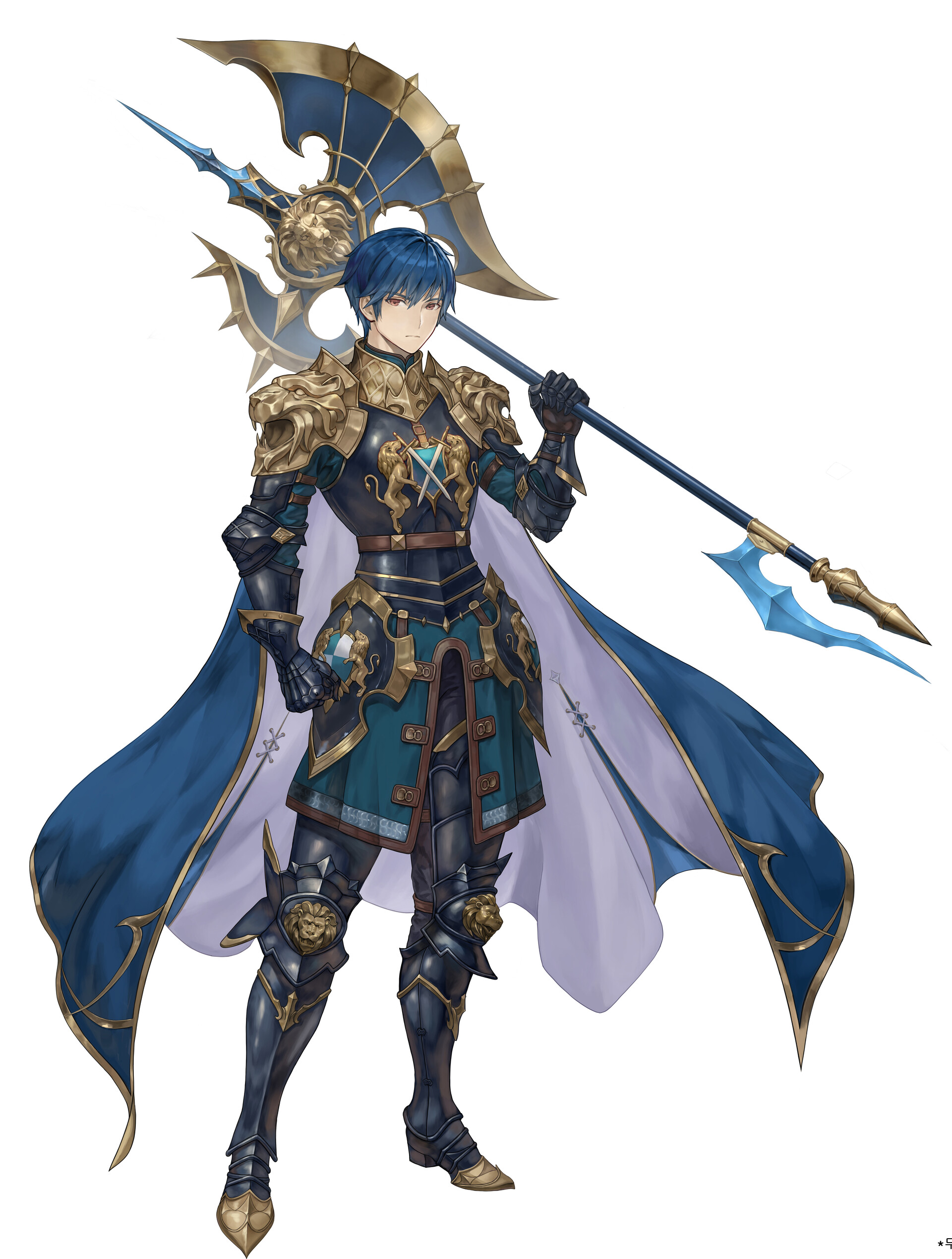 SJ Kim - 청색 사자 기사