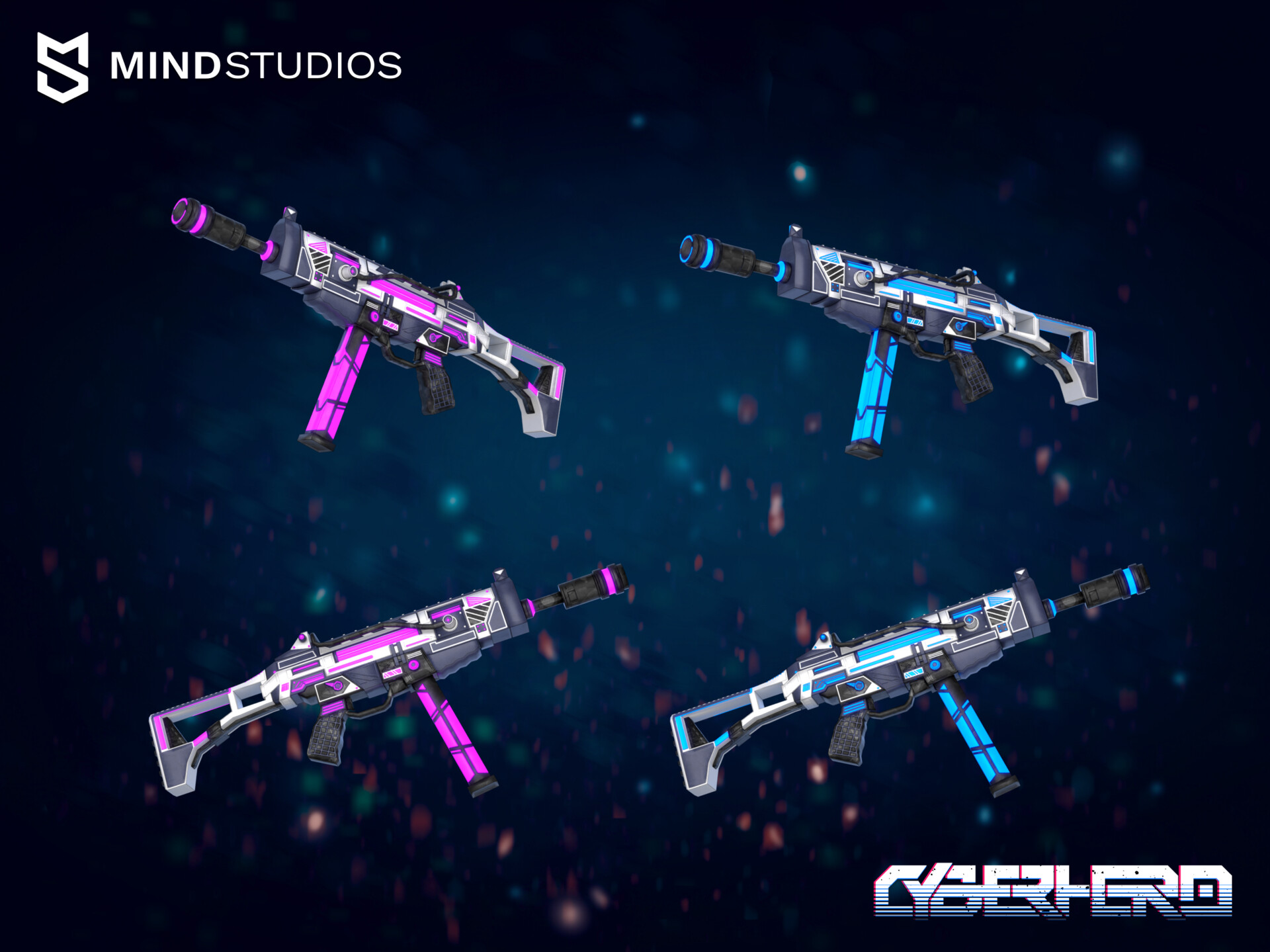 Mind Studios Games - Cyberpunk SMG | CyberHero TPS PvP