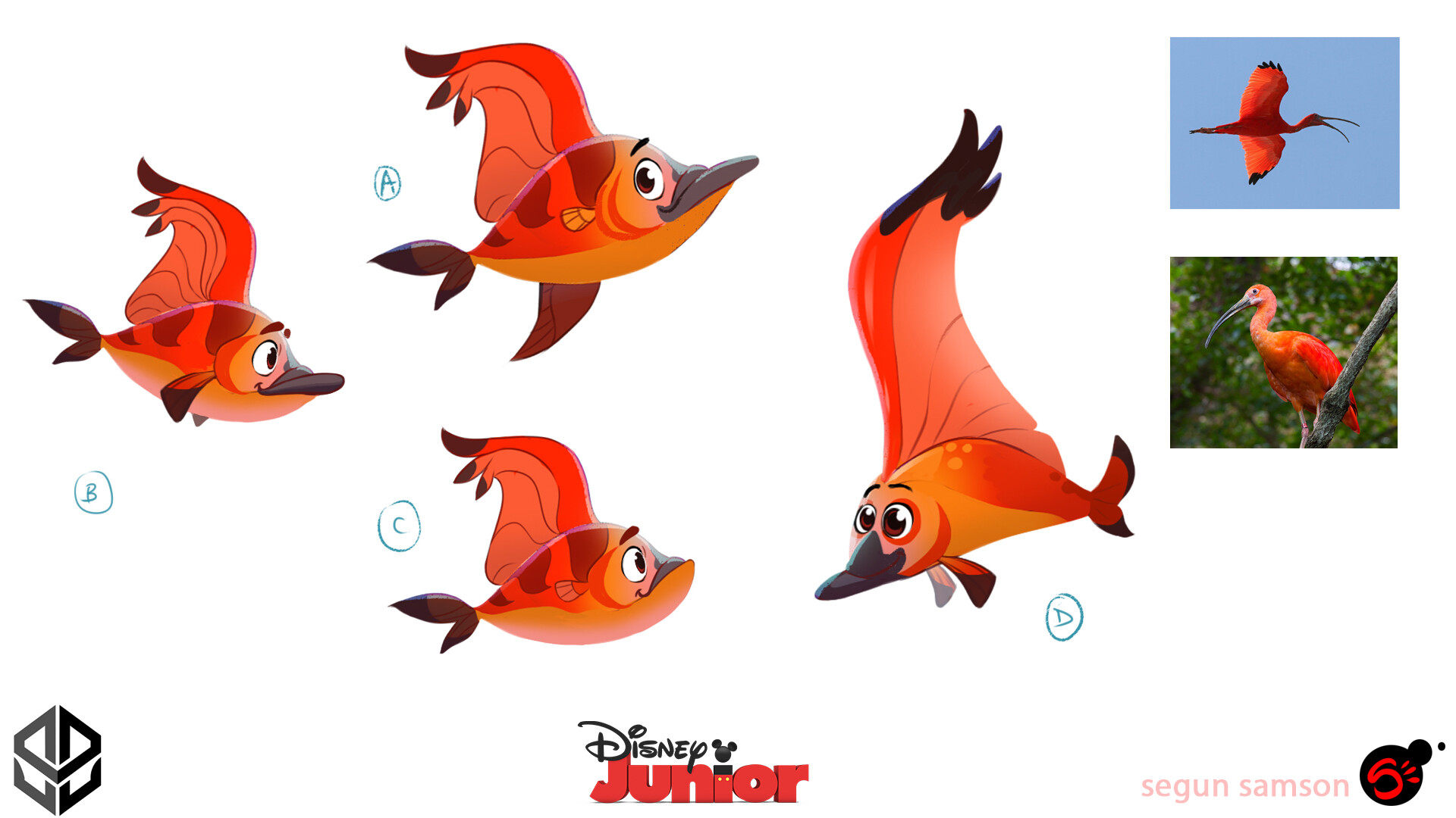 Segun Samson - Character Designer - Ariel Designs