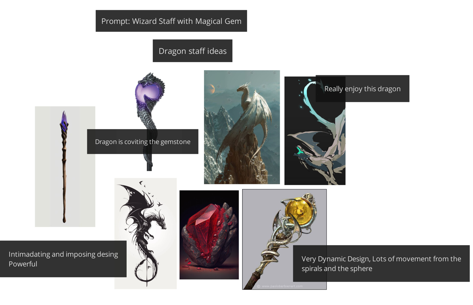 wizard staff ideas