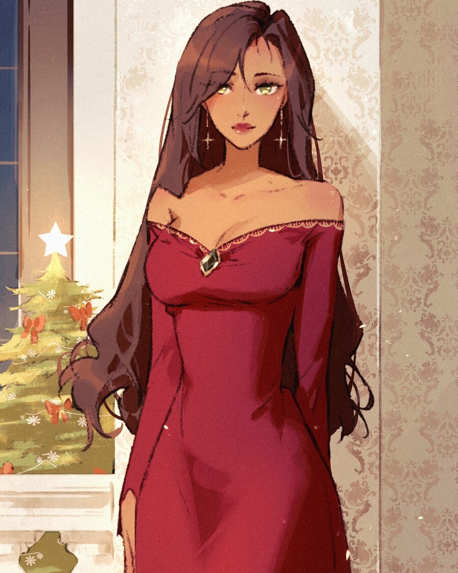 ArtStation - Mallory - Elegant Christmas
