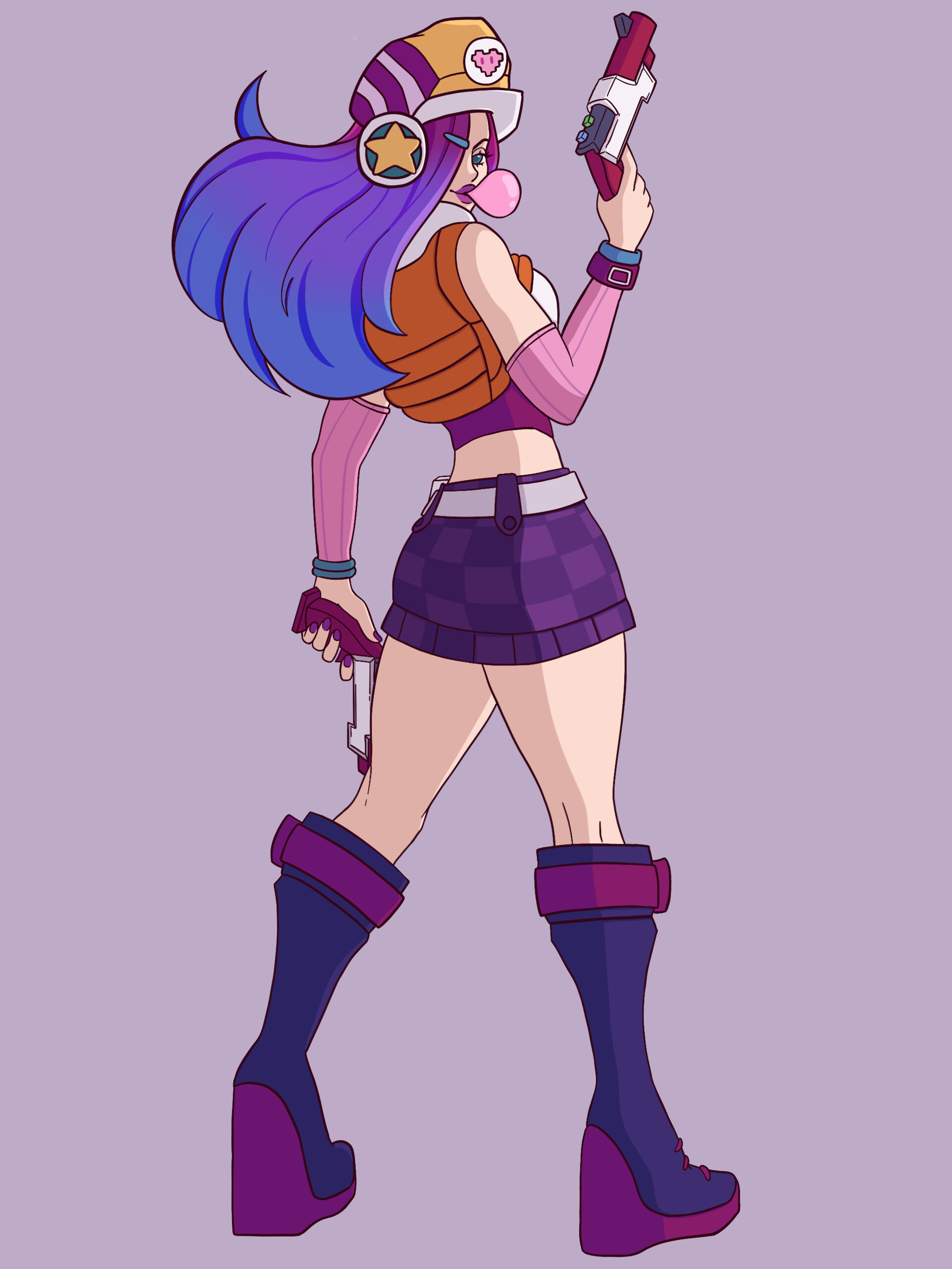 ArtStation - Arcade Miss Fortune Illustration